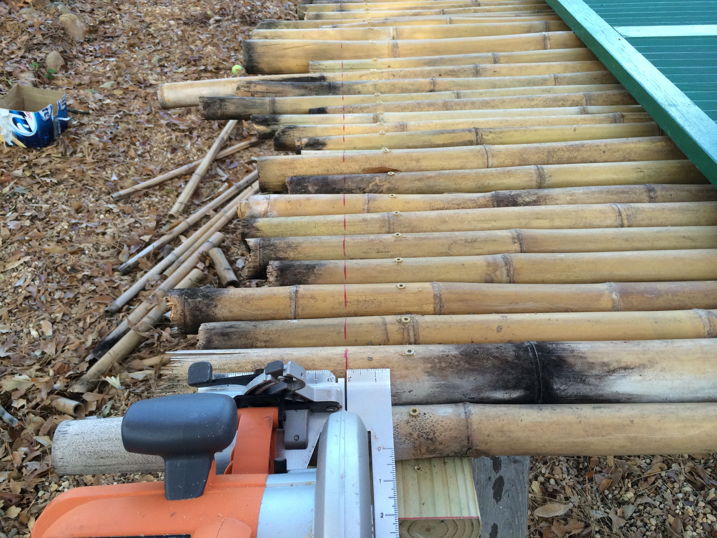 Bamboo Fence : 41 Steps (with Pictures) - Instructables