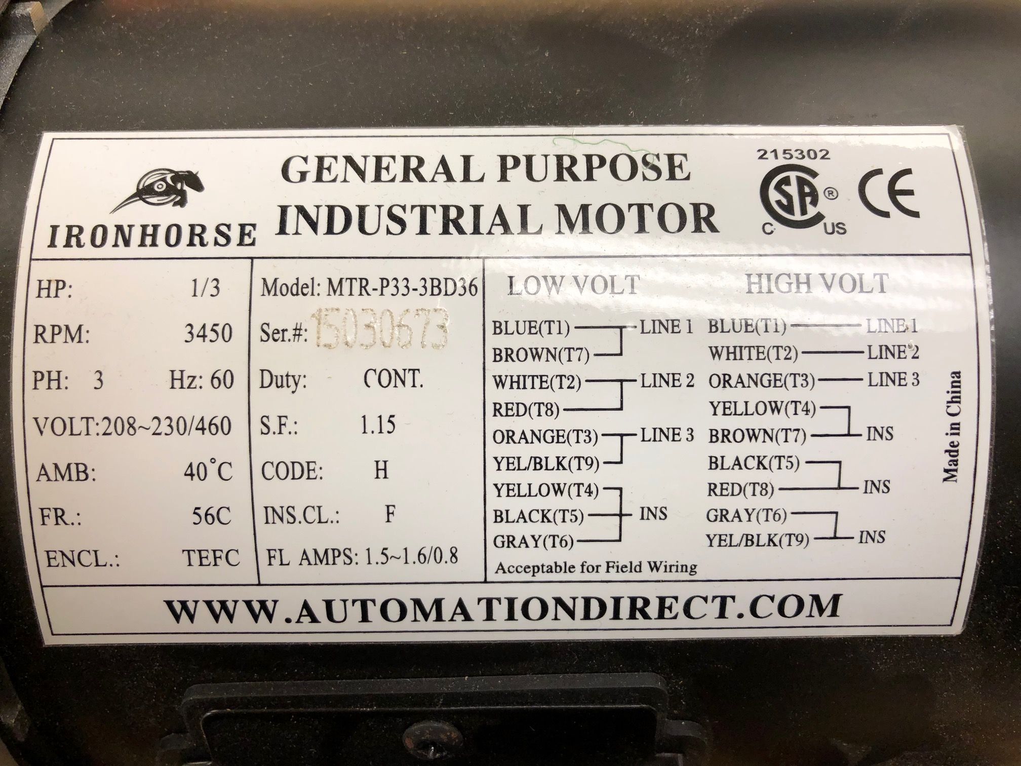 CHANGING MOTOR ROTATION : 6 Steps - Instructables