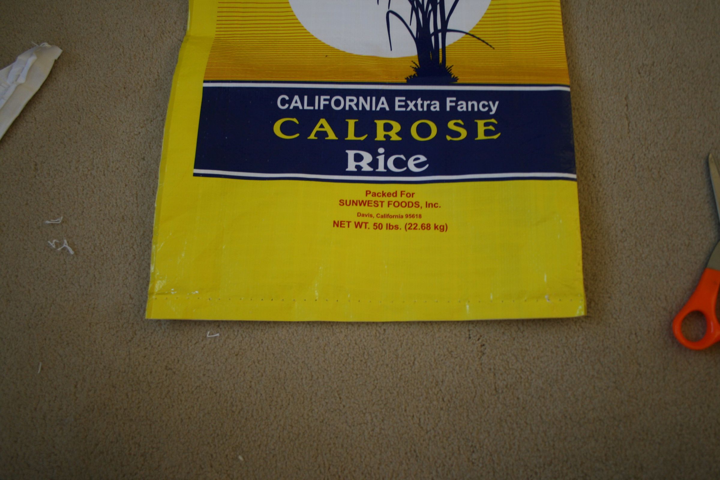 Reusable Grocery Bag Made From a Rice Bag : 11 Steps (with Pictures ...