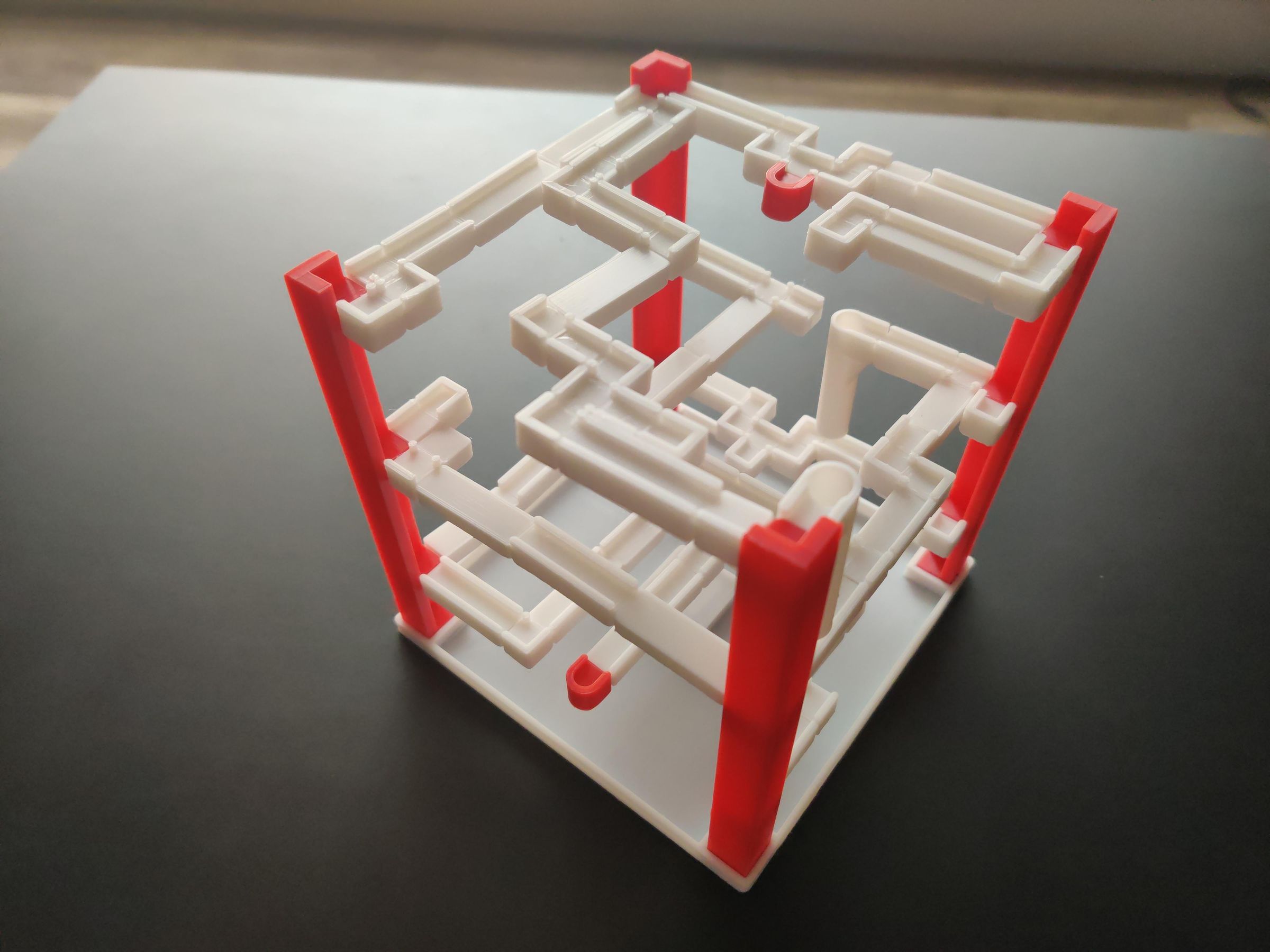 INFINITE LEVEL MARBLE GAME : Joystick Controlled : (Tinkercad) : 18 ...