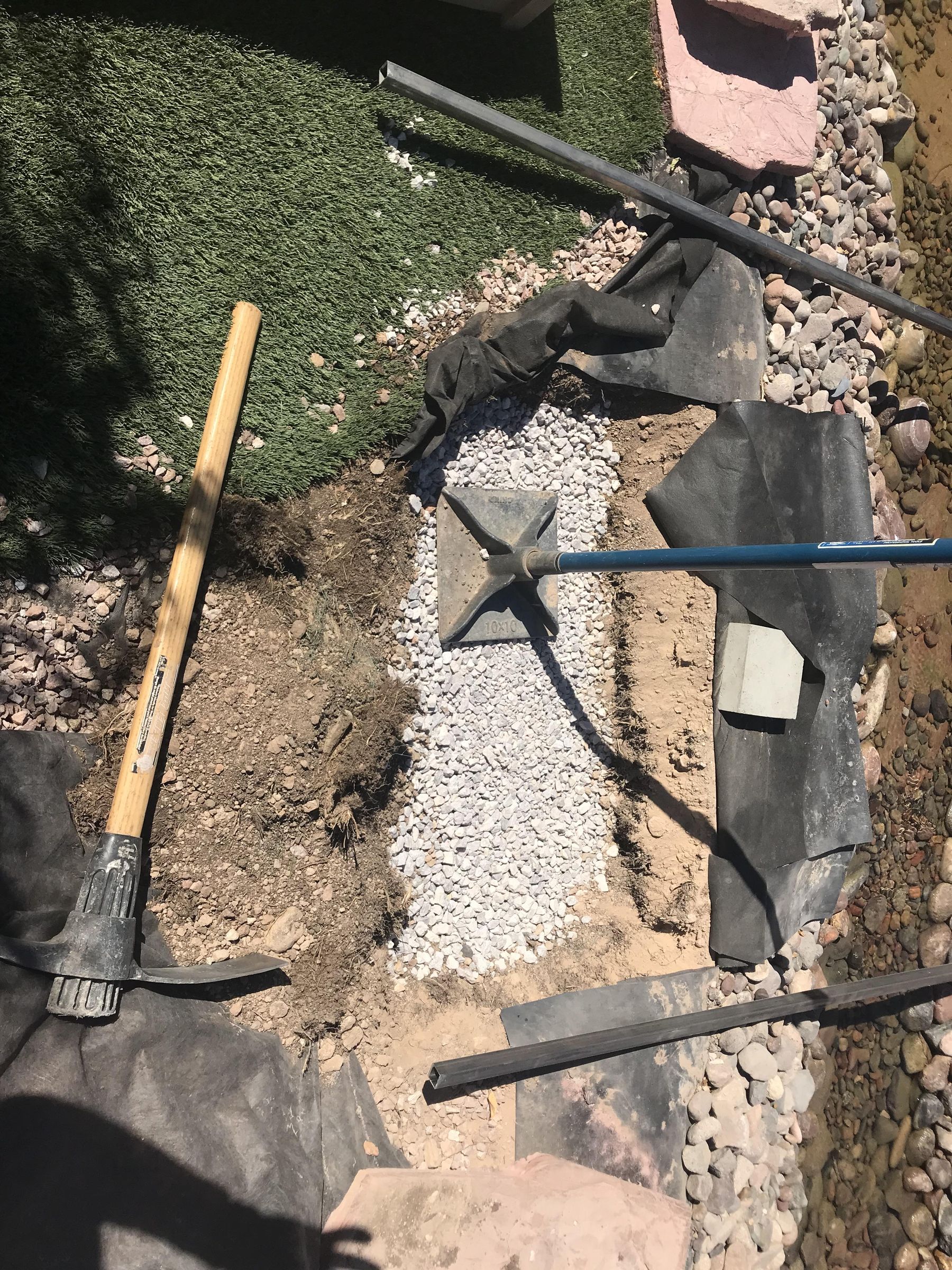 Simple Garden Bridge With Concrete Footings : 7 Steps (with Pictures ...