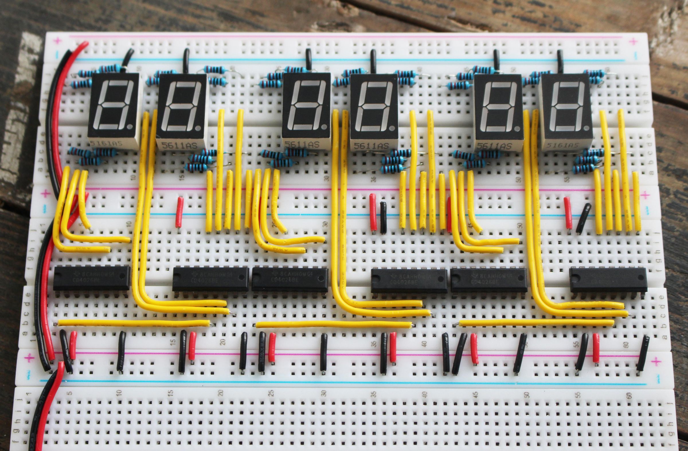 Common IC Breadboard Clock : 7 Steps (with Pictures) - Instructables