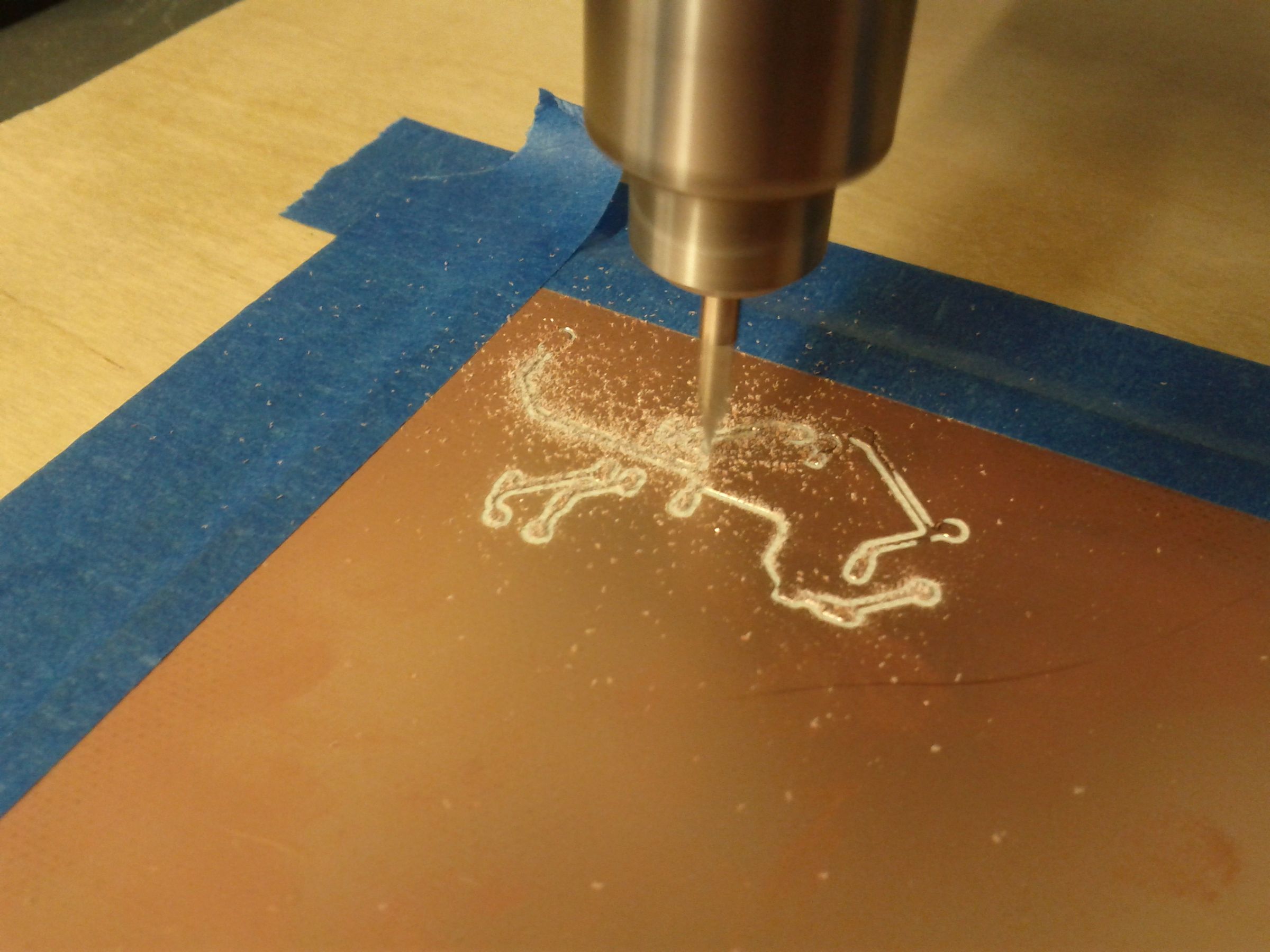 Make Your Own PCBs on an Inexpensive Desktop CNC Mill : 11 Steps ...