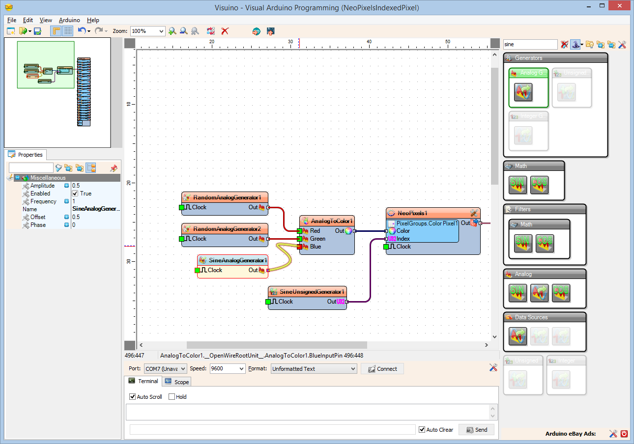 Arduino: NeoPixels (WS2812) Made Easy - Indexed Pixels : 8 Steps ...