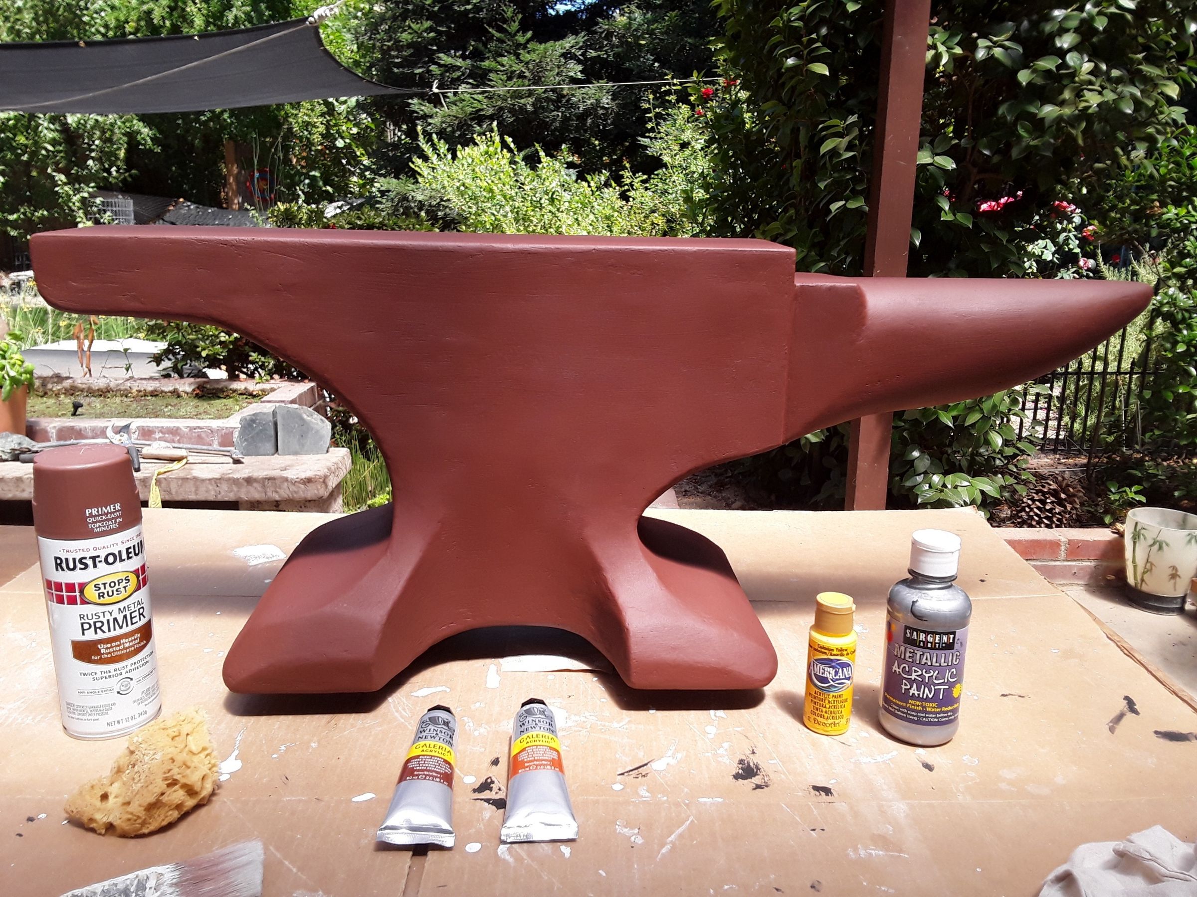 ACME Anvil Prop From Recycled Styrofoam : 6 Steps (with Pictures ...