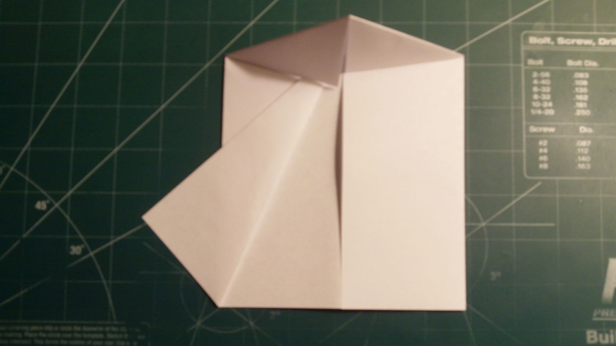 How to Make the Eagle Paper Airplane : 9 Steps - Instructables