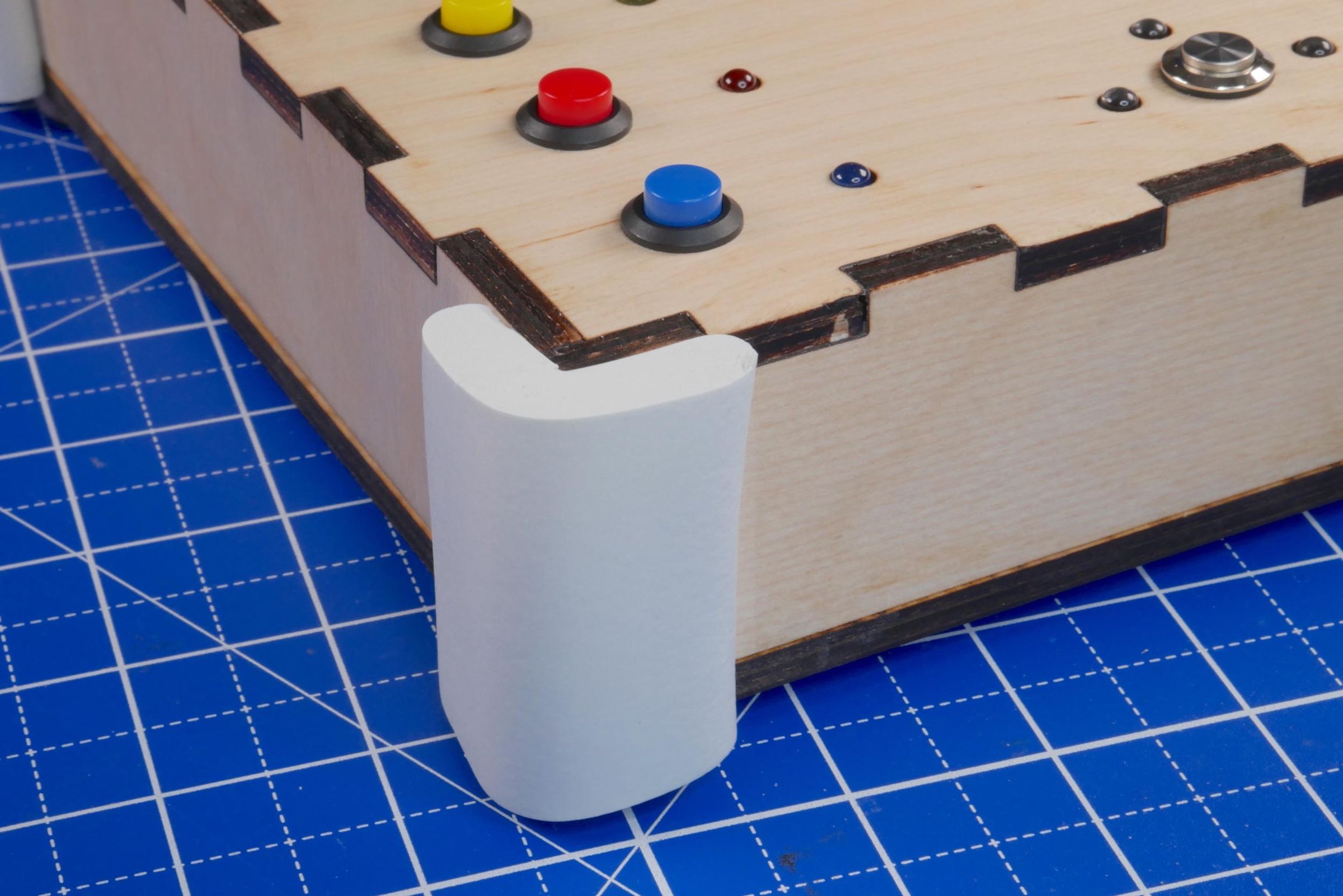 Busy Button Box - Montessori-style Electronic Board Toy for Toddlers ...