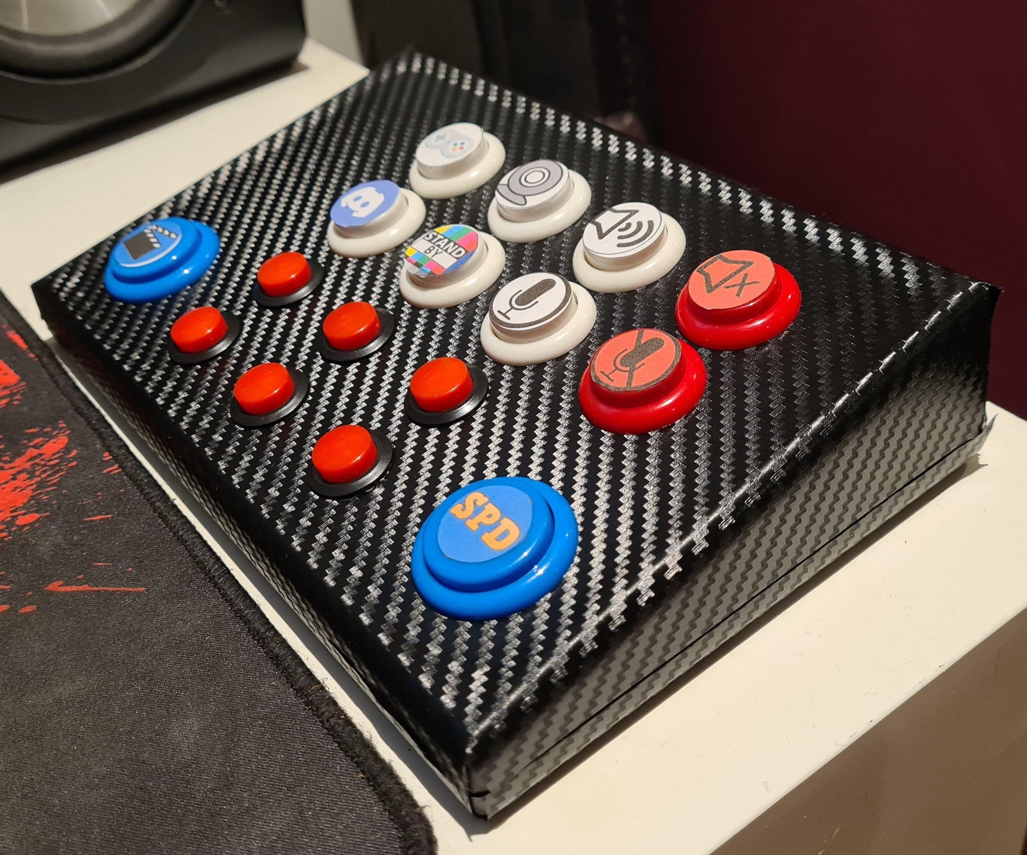 Diy Stream Deck Control Your Stream Much Easier For Less Than £50 Works With Obs And Any Other 
