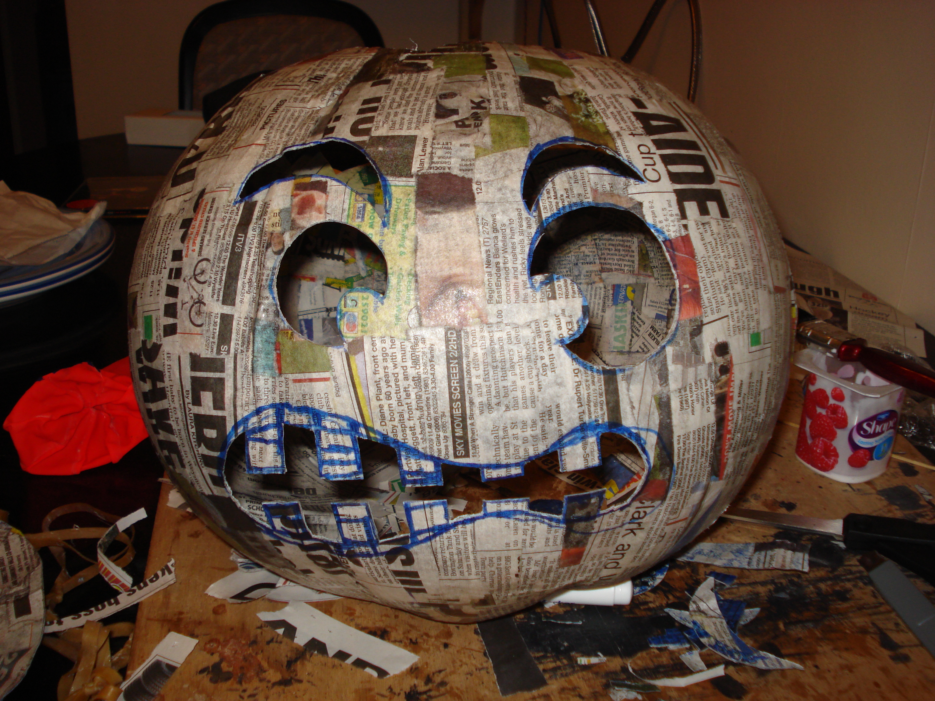 Pumpkin Head Halloween Costume : 6 Steps - Instructables