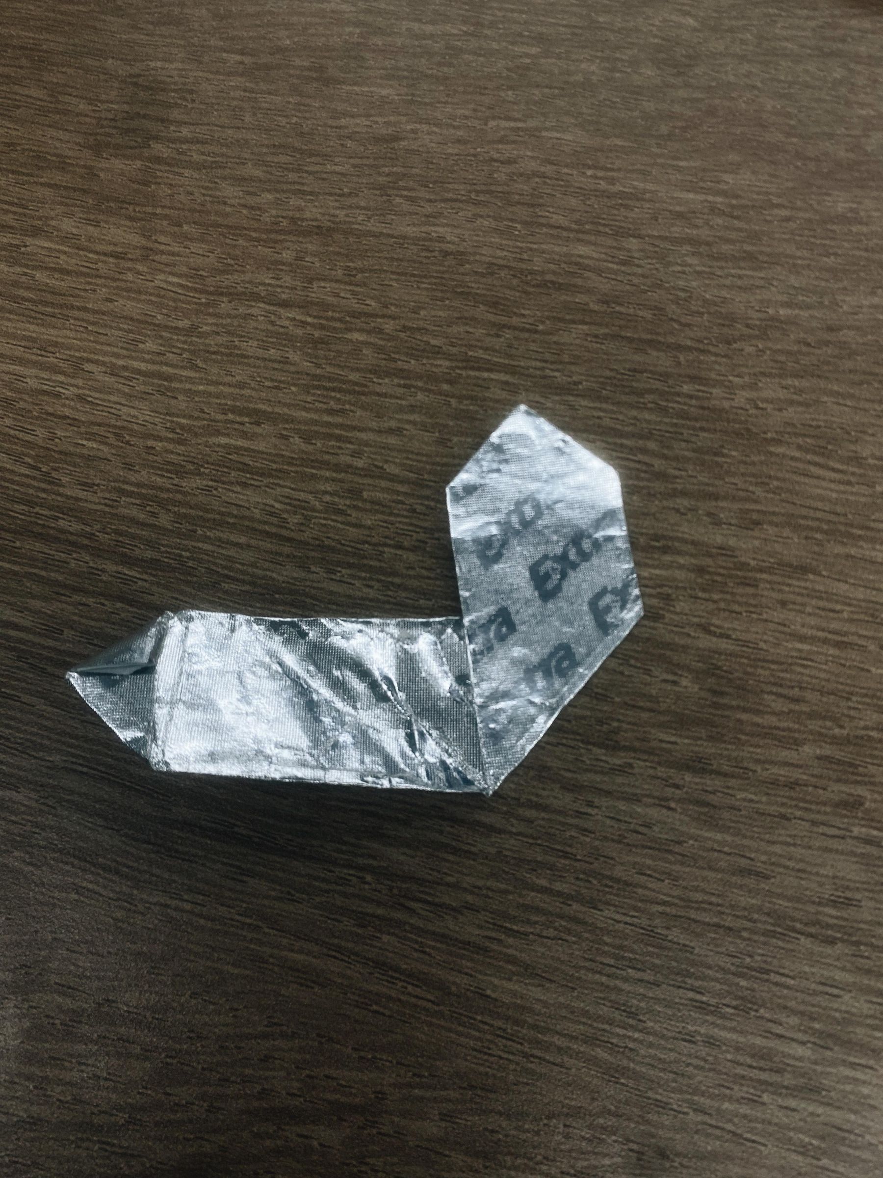 Easy Steps Gum Wrapper Heart : 7 Steps - Instructables