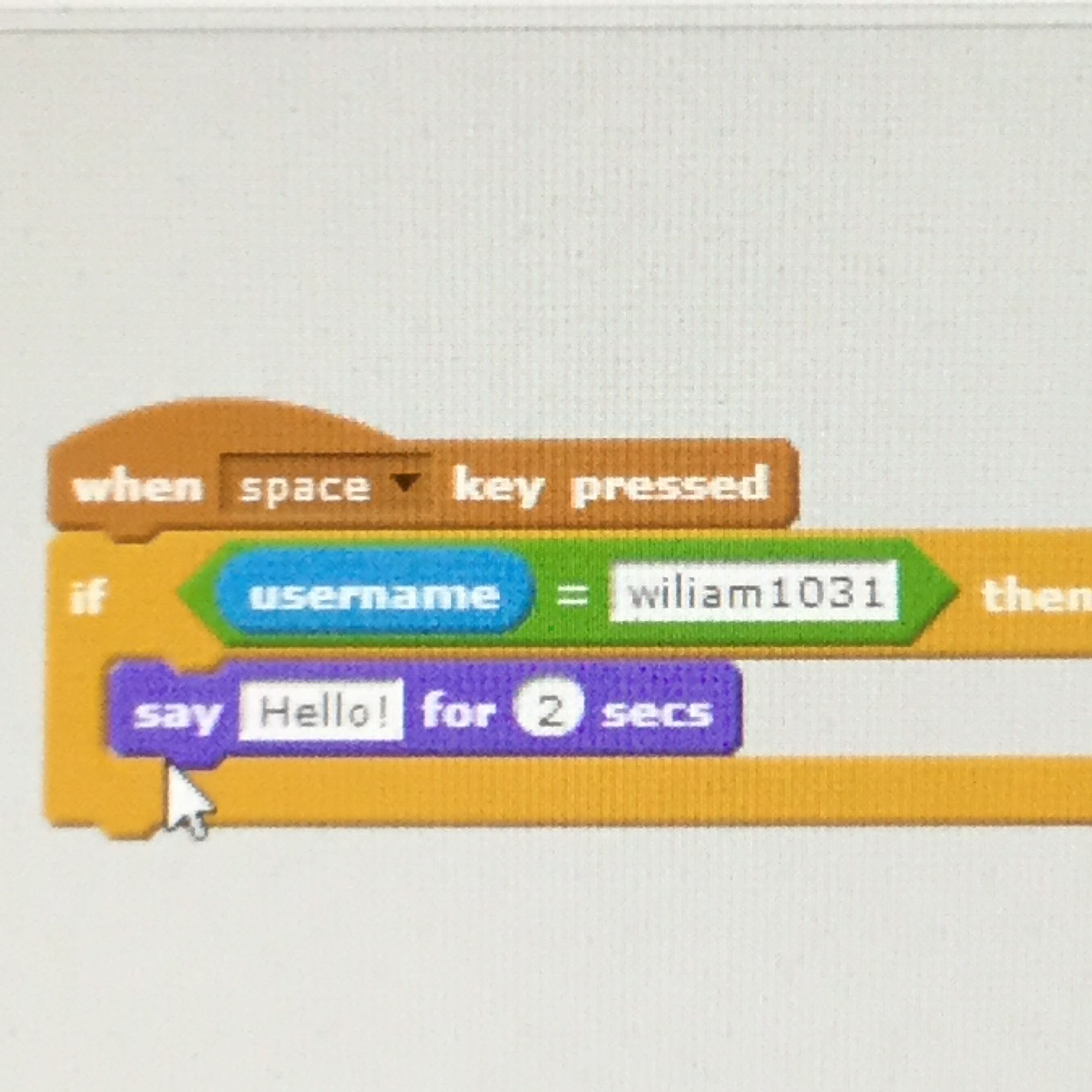 How to Make a Username Lock on Scratch : 3 Steps - Instructables