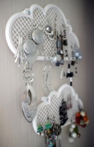 Earring Clouds - 3D Printed Jewelry Display : 5 Steps (with Pictures ...