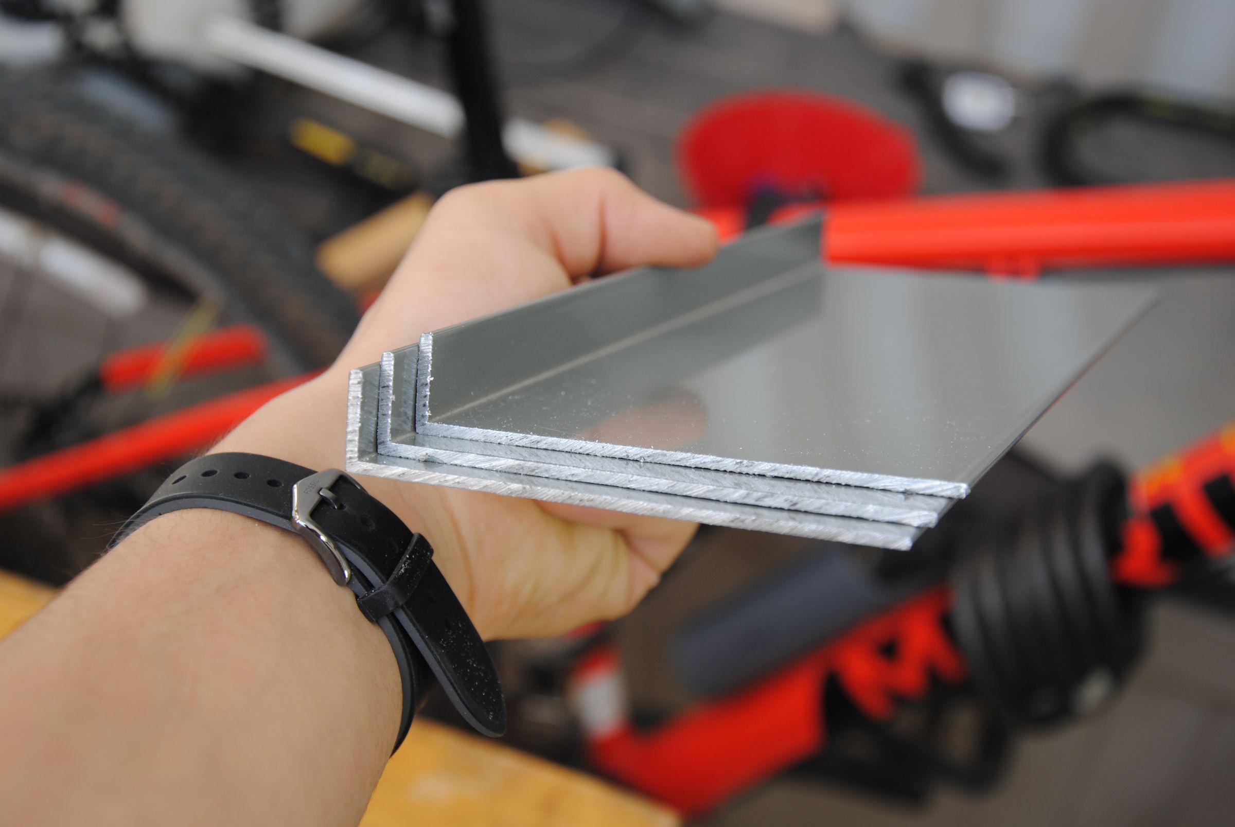 DIY Bike Rear Rack With a MAGNETIC U-lock Mount! (no Welding) : 16 ...