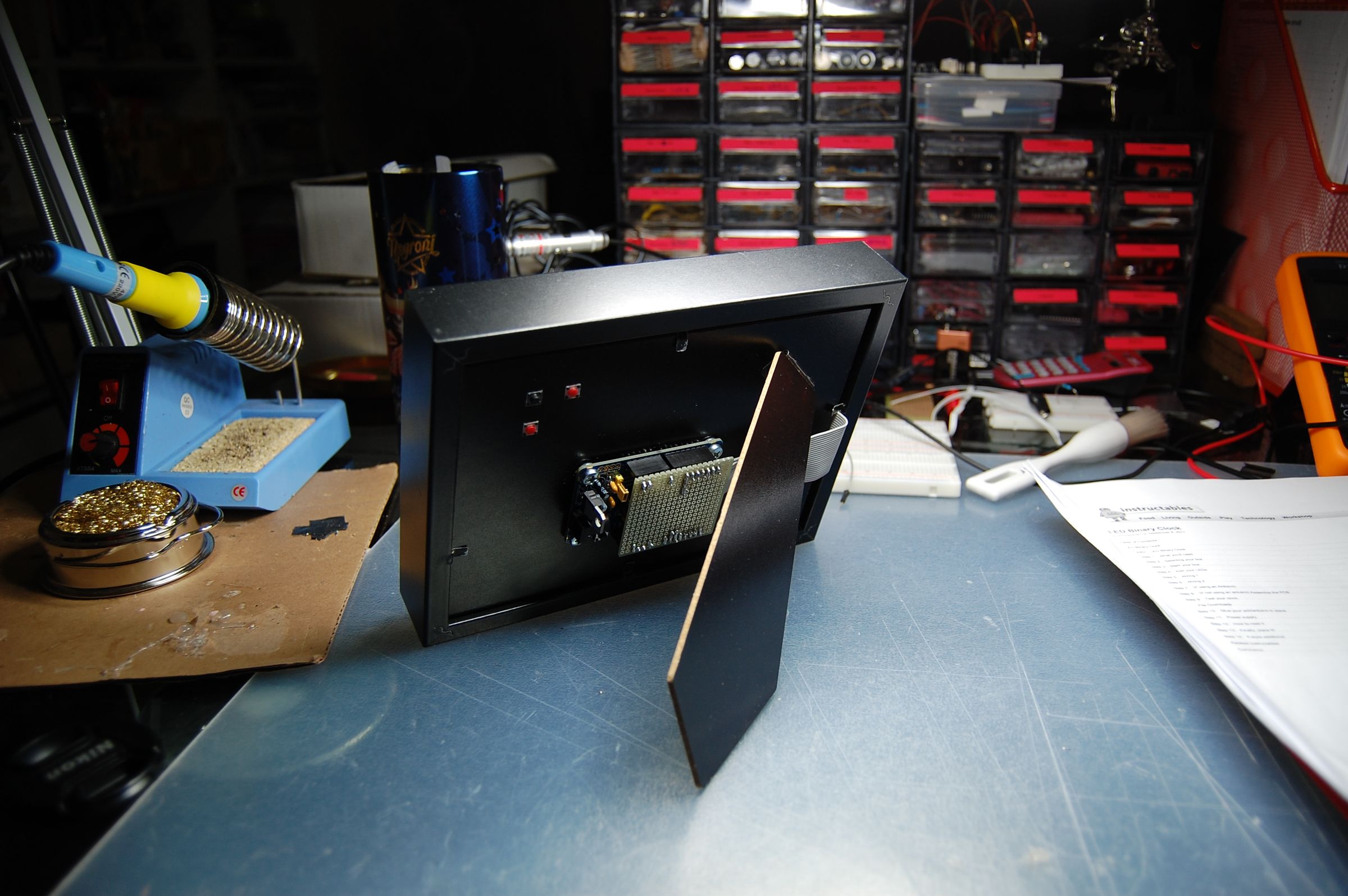 My Arduino Binary Clock : 12 Steps (with Pictures) - Instructables