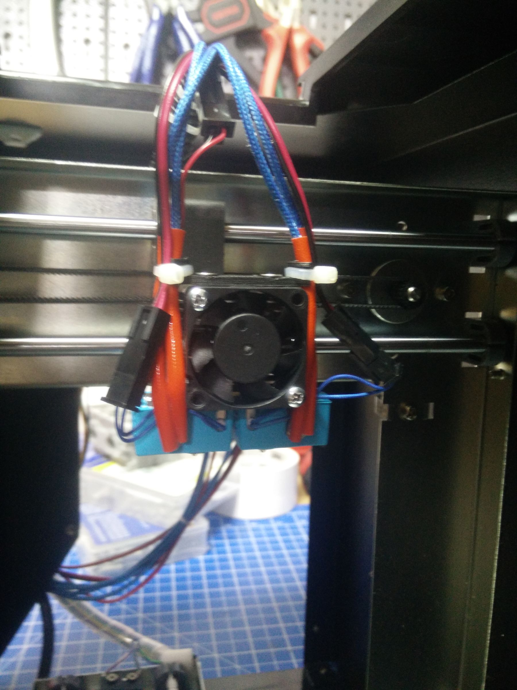 UP Mini Dual Extruder With E3D Chimera : 9 Steps - Instructables