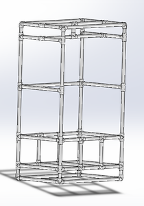 How to Make a Closet Organizer Out of PVC : 8 Steps (with Pictures ...