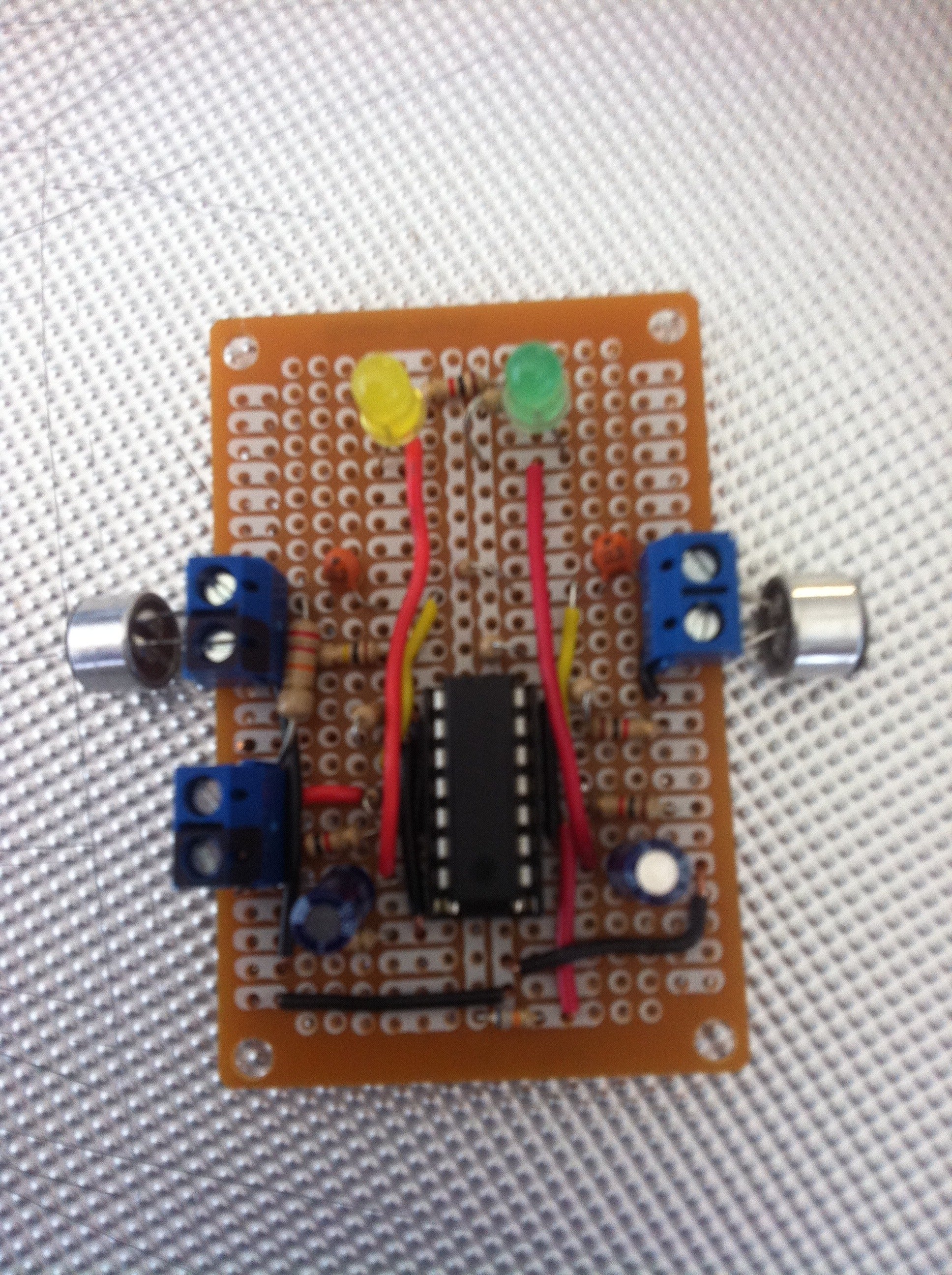 Sound Sensor Using A Lm324 4 Steps Instructables