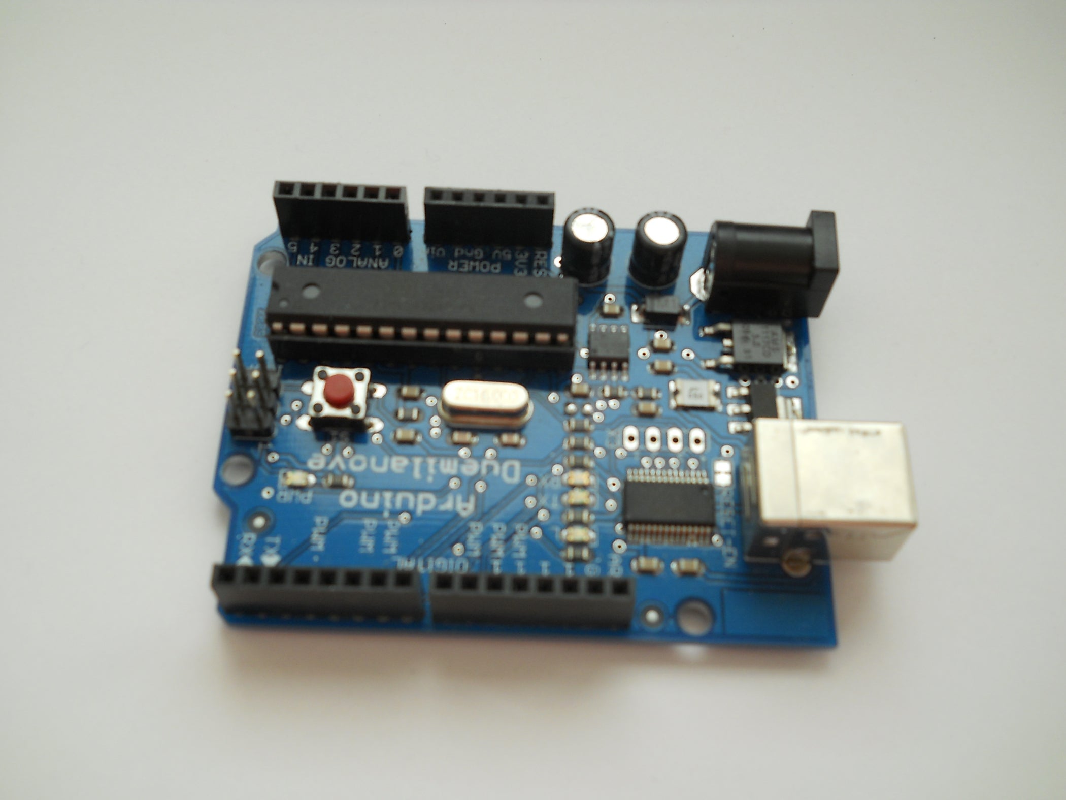 Basics Of The Arduino Duemilanove 10 Steps Instructables