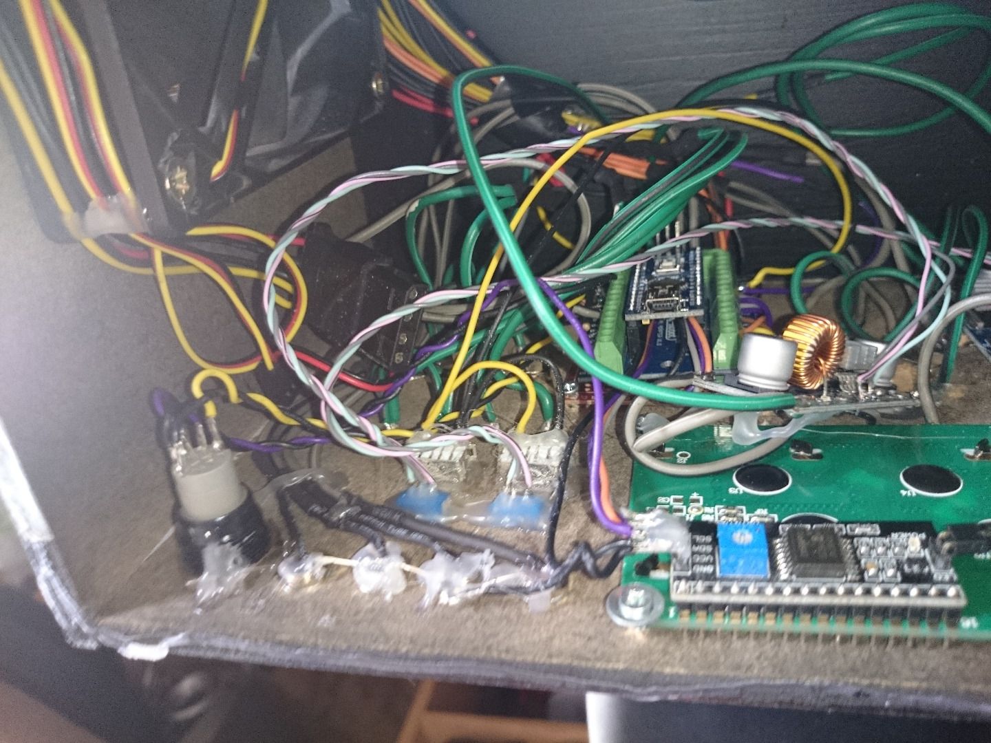 Bench PSU Power Supply From Old ATX With Arduino and LCD Monitor : 7 ...