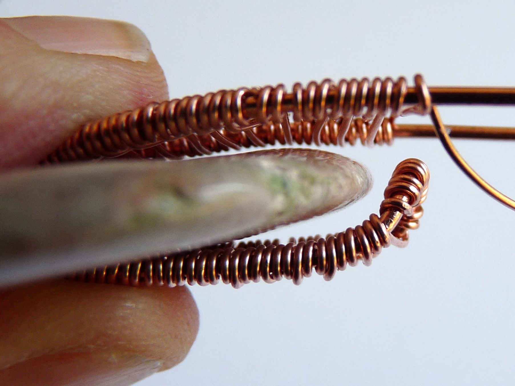 Woven Wire Bail Gemstone Pendant : 24 Steps (with Pictures) - Instructables