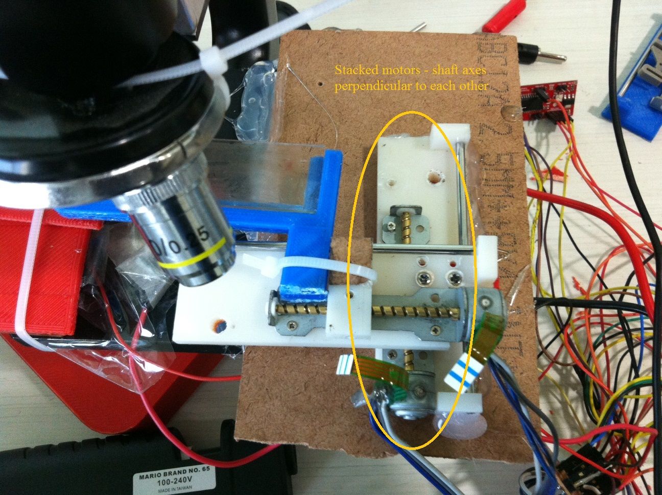 Low Cost Digital Microscope With Automated Slide Movement : 5 Steps ...