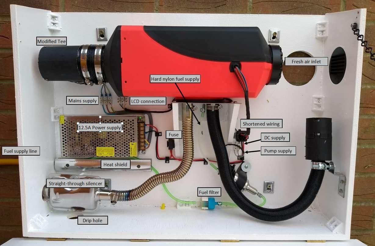 Chinese Diesel Heater - Workshop Install : 4 Steps (with Pictures ...