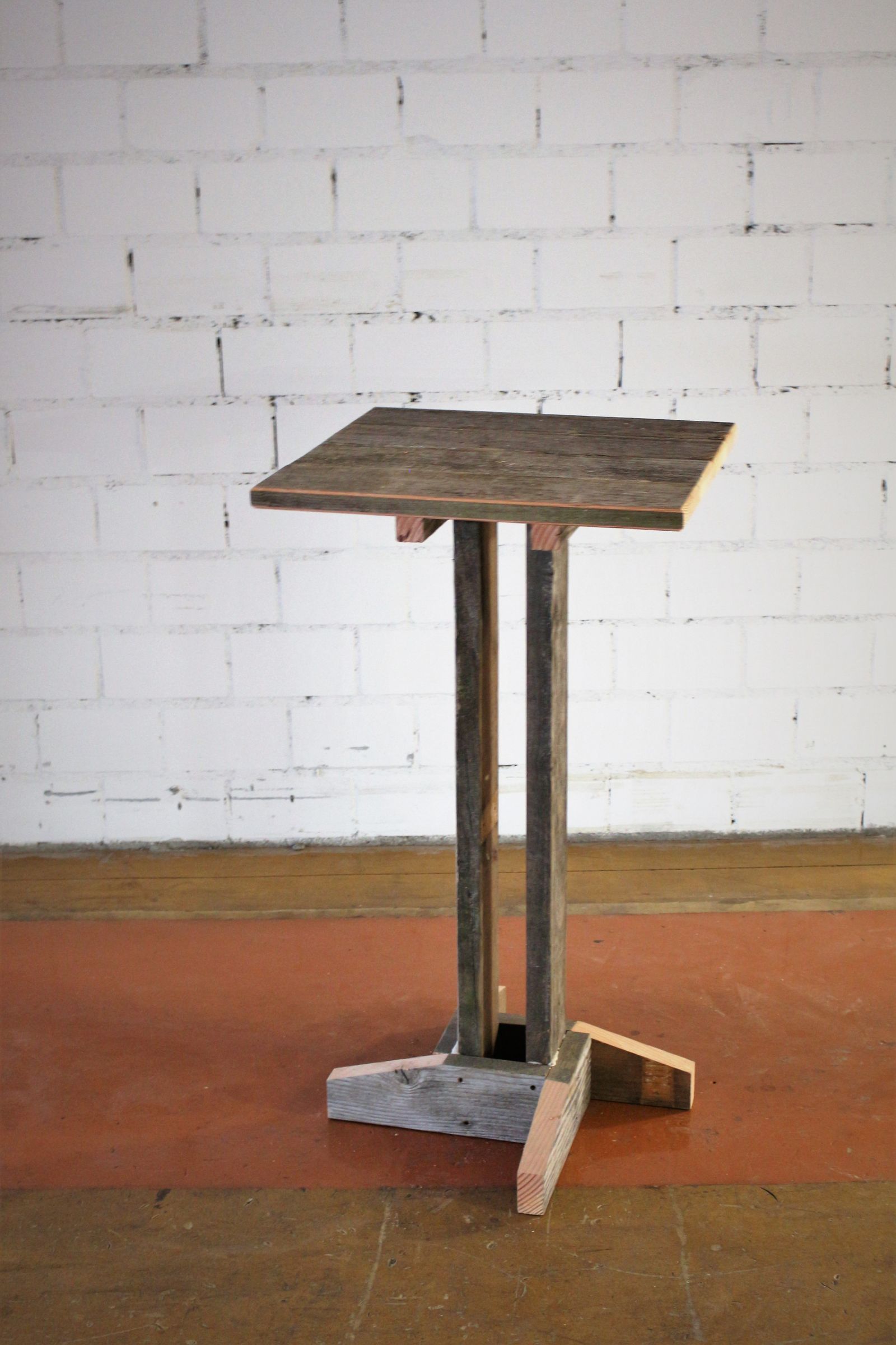Reclaimed Wood Bar Table : 6 Steps - Instructables