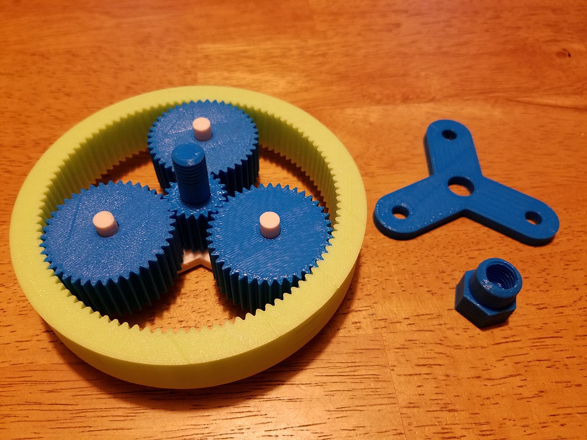 3D Printable Planetary Gear : 7 Steps (with Pictures) - Instructables