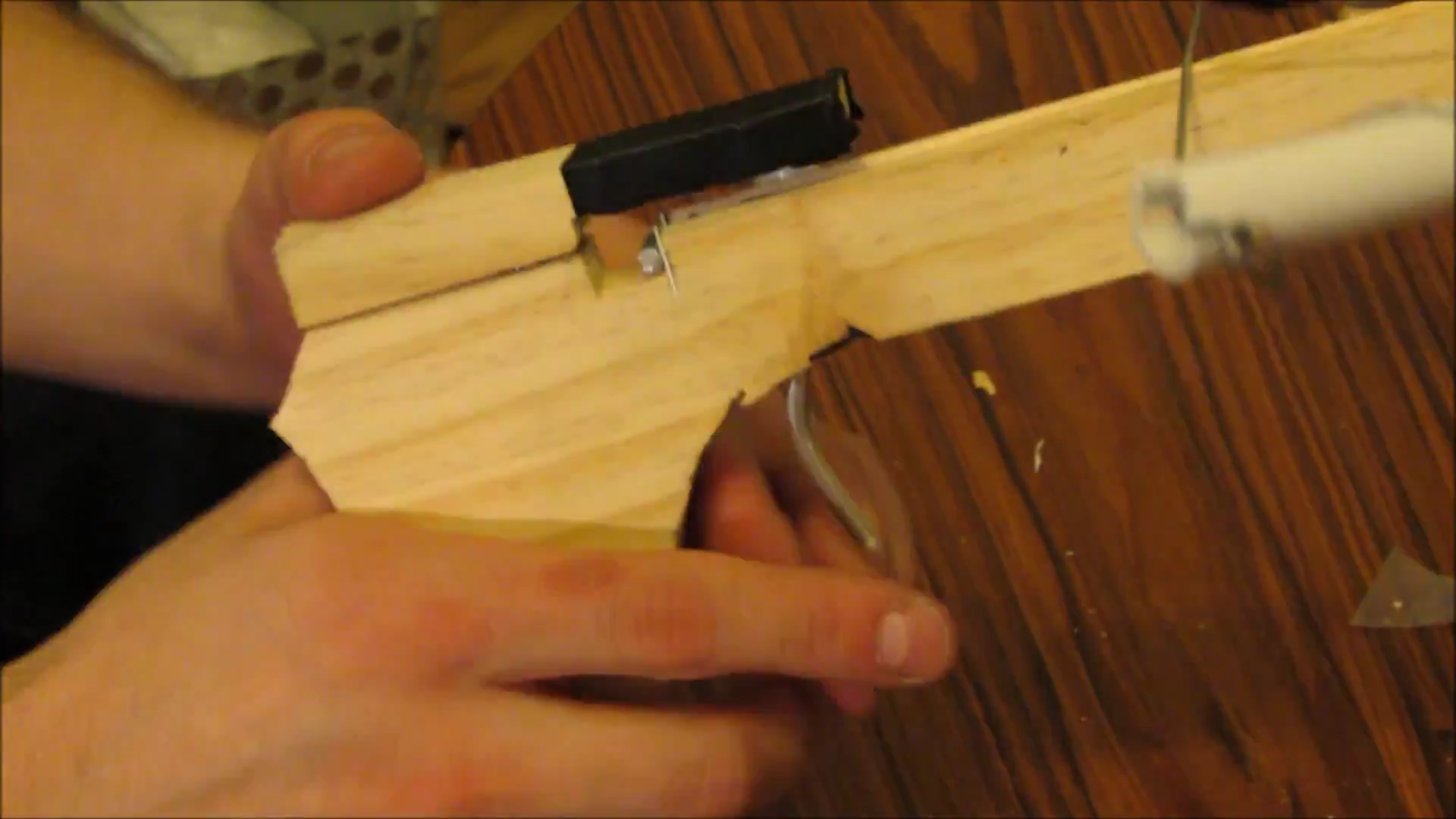 HOMEMADE CROSSBOW PISTOL : 7 Steps - Instructables