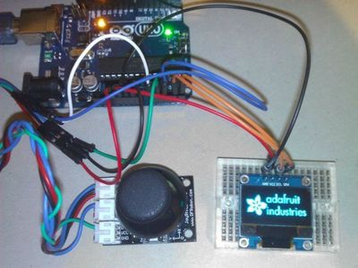 Arduino OLED 128X64 IIC Serial Display: Printing Text and Moving Images ...