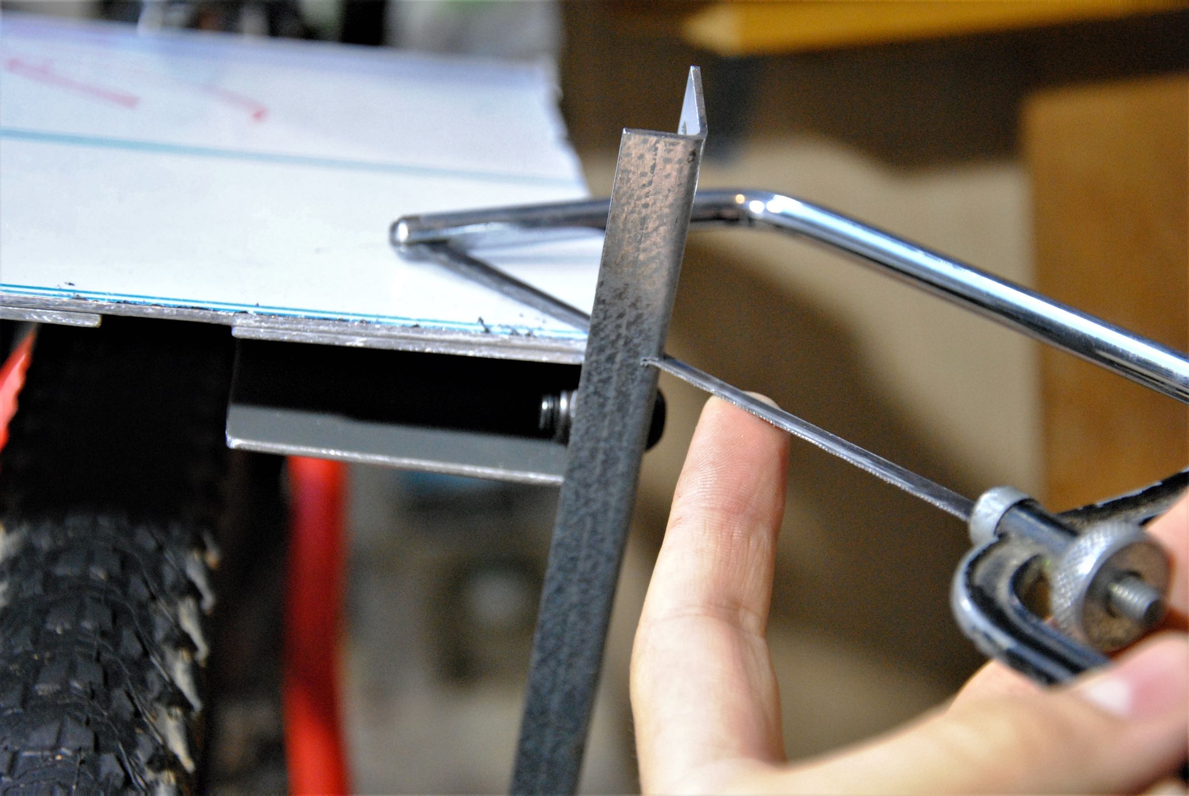 DIY Bike Rear Rack With a MAGNETIC U-lock Mount! (no Welding) : 16 ...