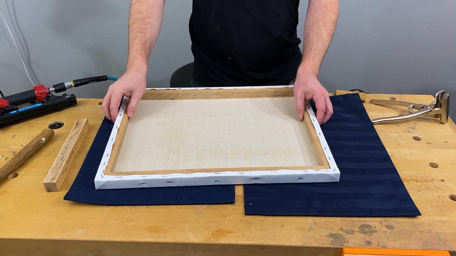 DIY Frame to Stretch Canvas : 16 Steps (with Pictures) - Instructables