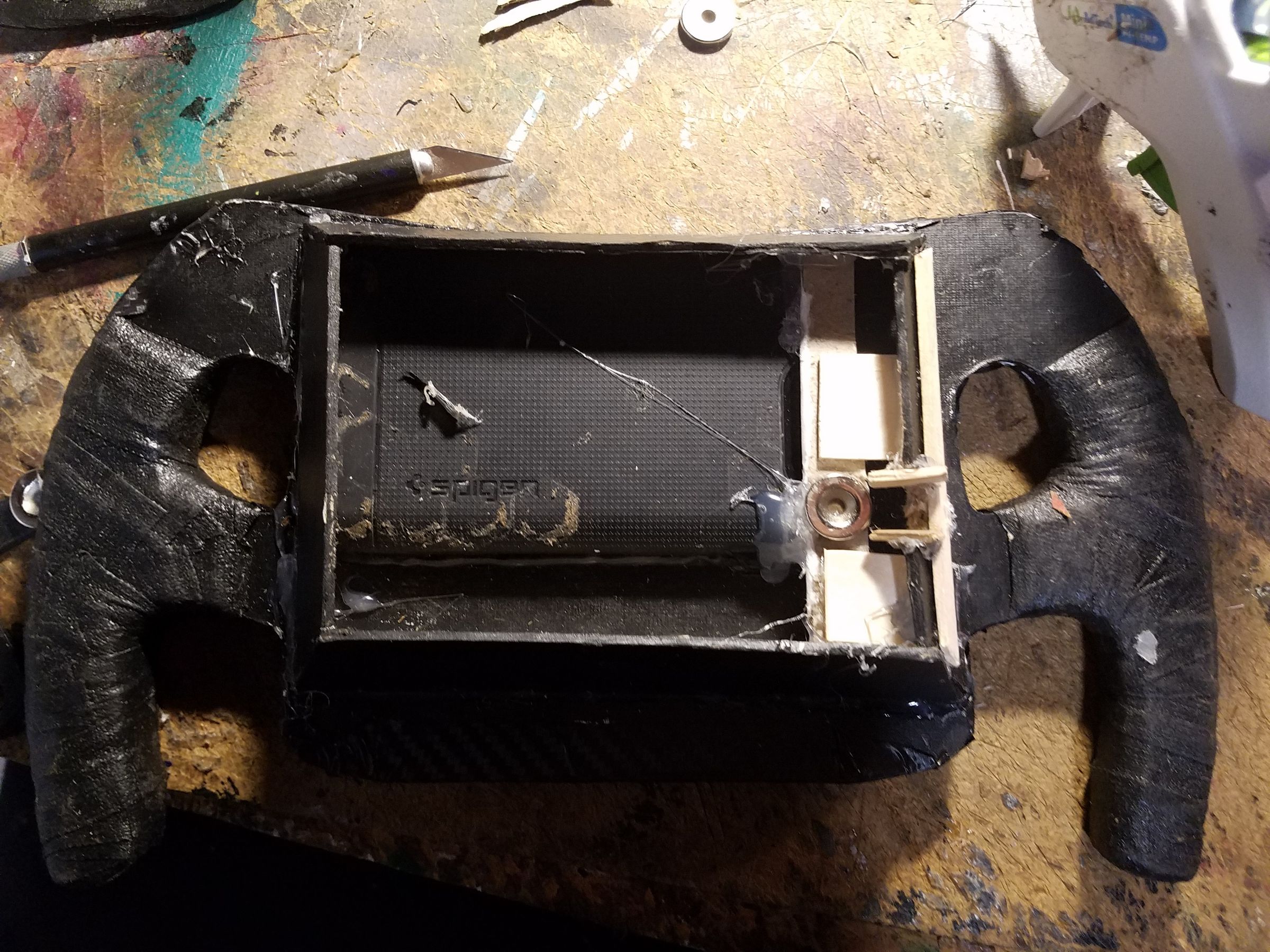 DIY PC Steering Wheel and Pedals From Cardboard! (Feedback, Paddle ...