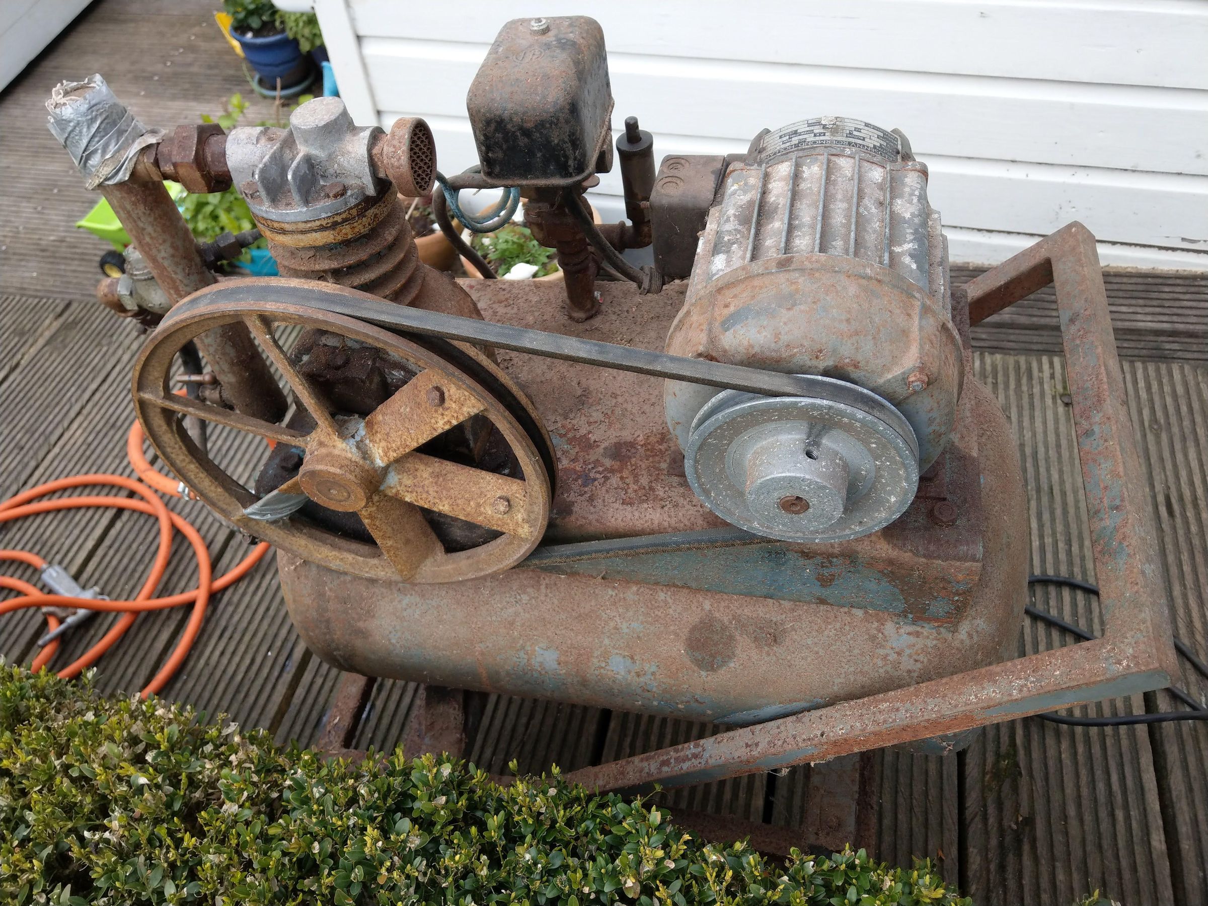 1962 Air Compressor Restoration : 6 Steps (with Pictures) - Instructables