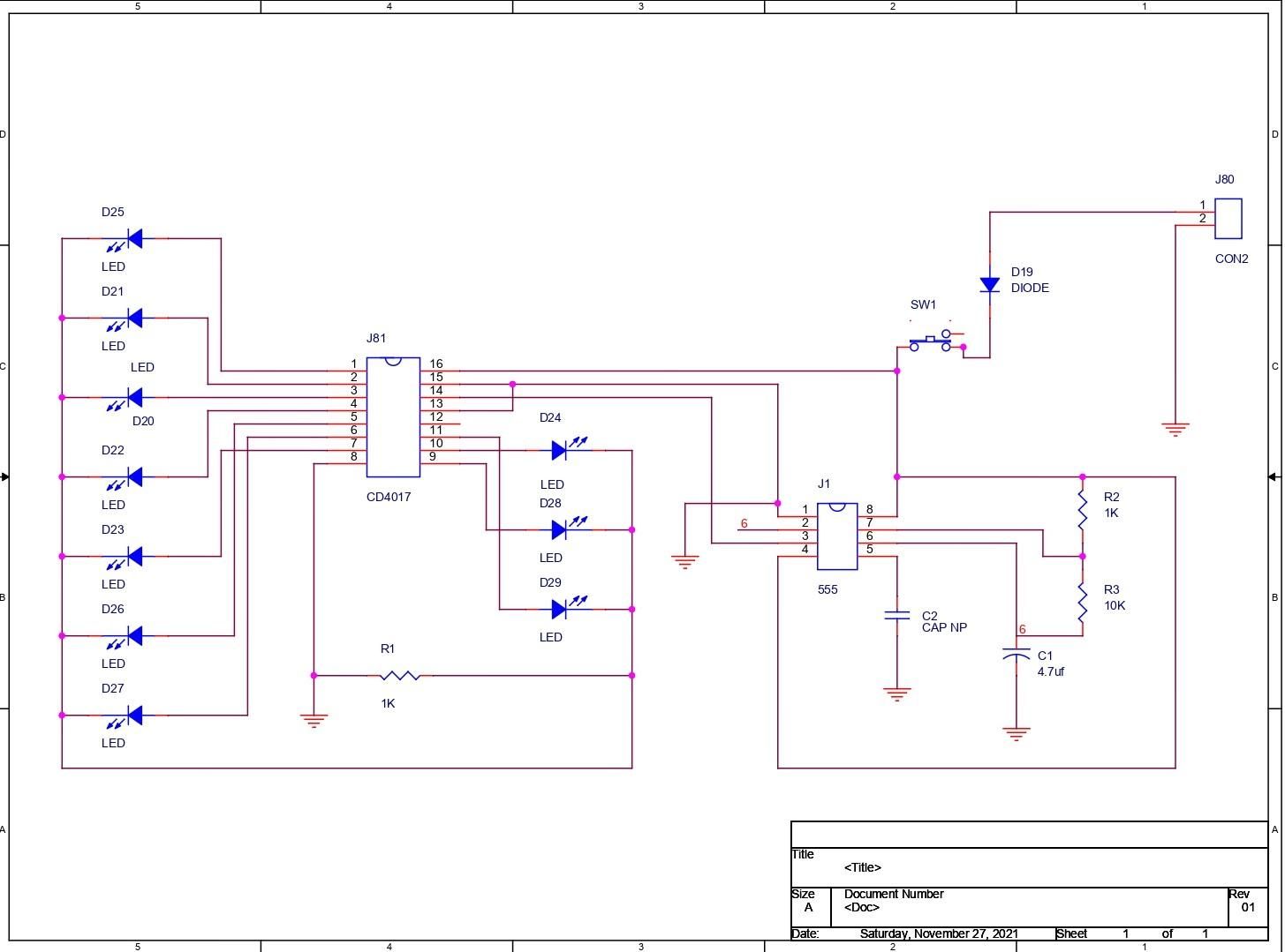 Christmas Tree With 555 Timer and CD4017 Decade Counter IC : 7 Steps ...