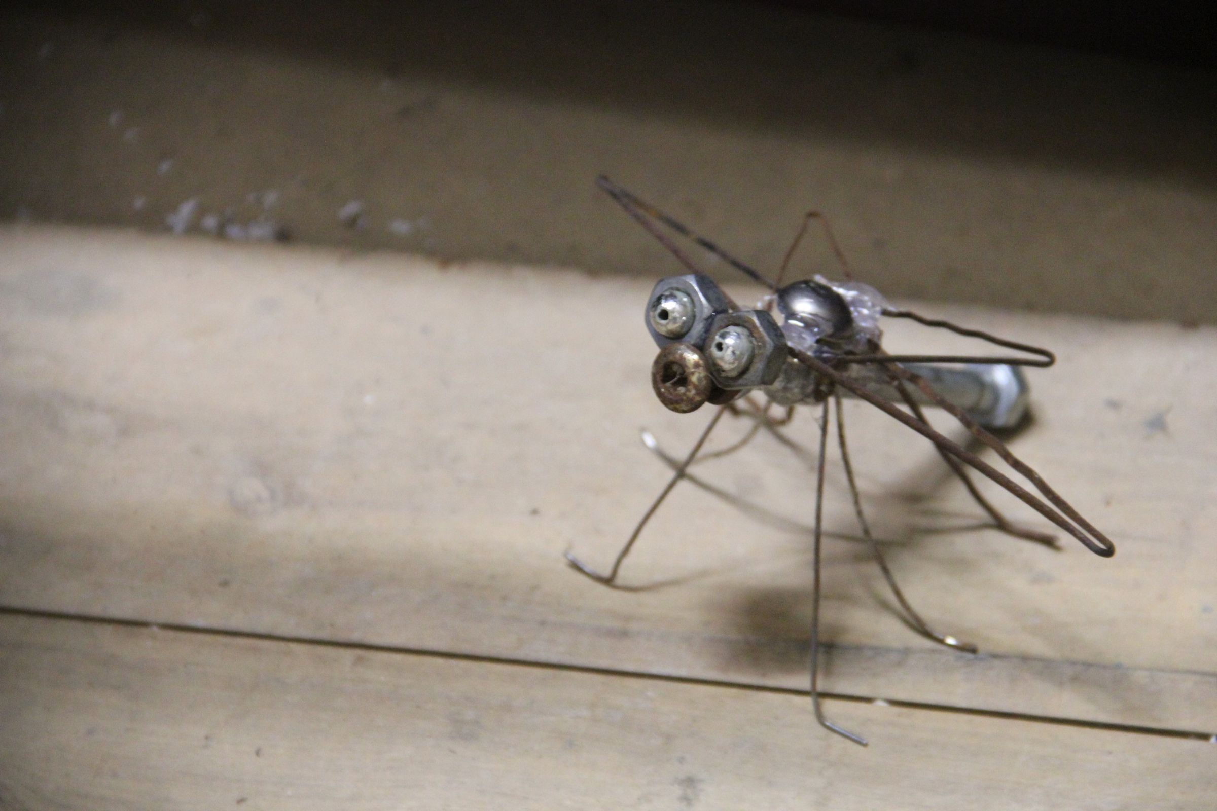 ~*NO WELDING OR SOLDERING*~ Scrap Metal Dragonfly : 7 Steps (with ...