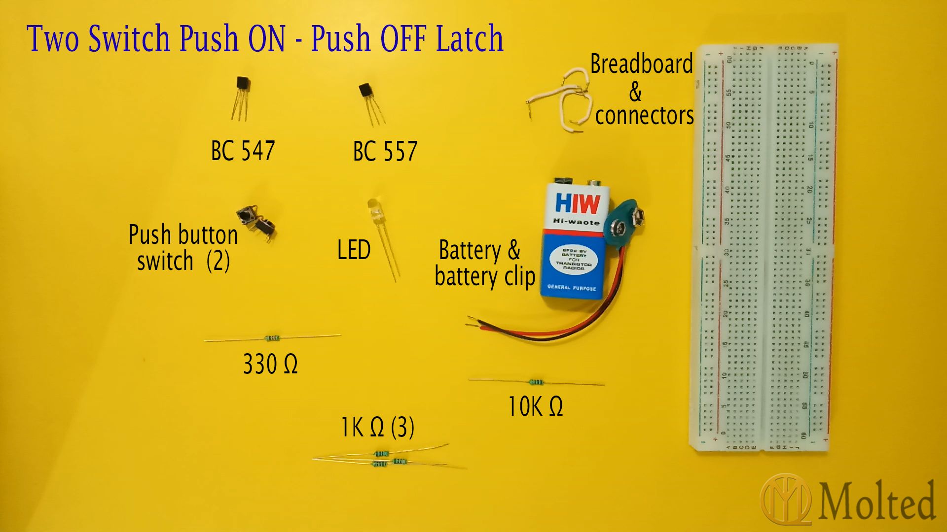 Three Push ON – Push OFF Latching Circuits : 3 Steps - Instructables
