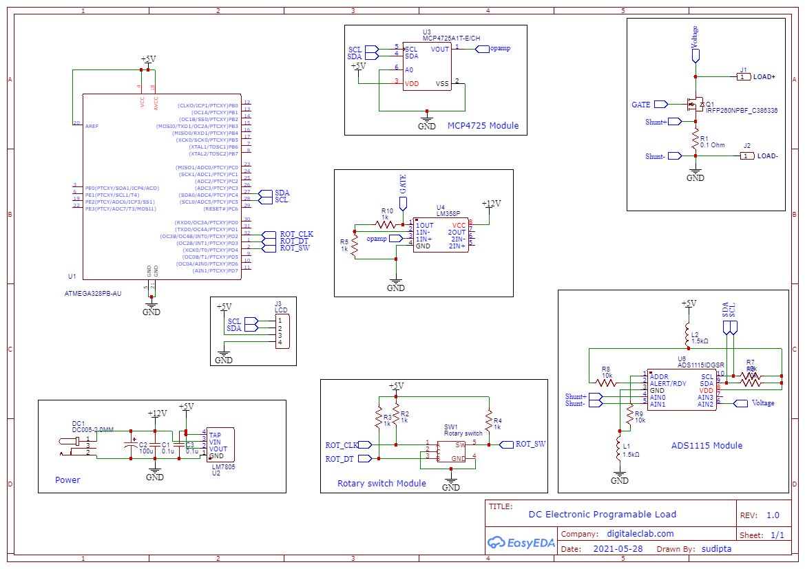 DIY DC Electronic Programmable Load : 5 Steps - Instructables