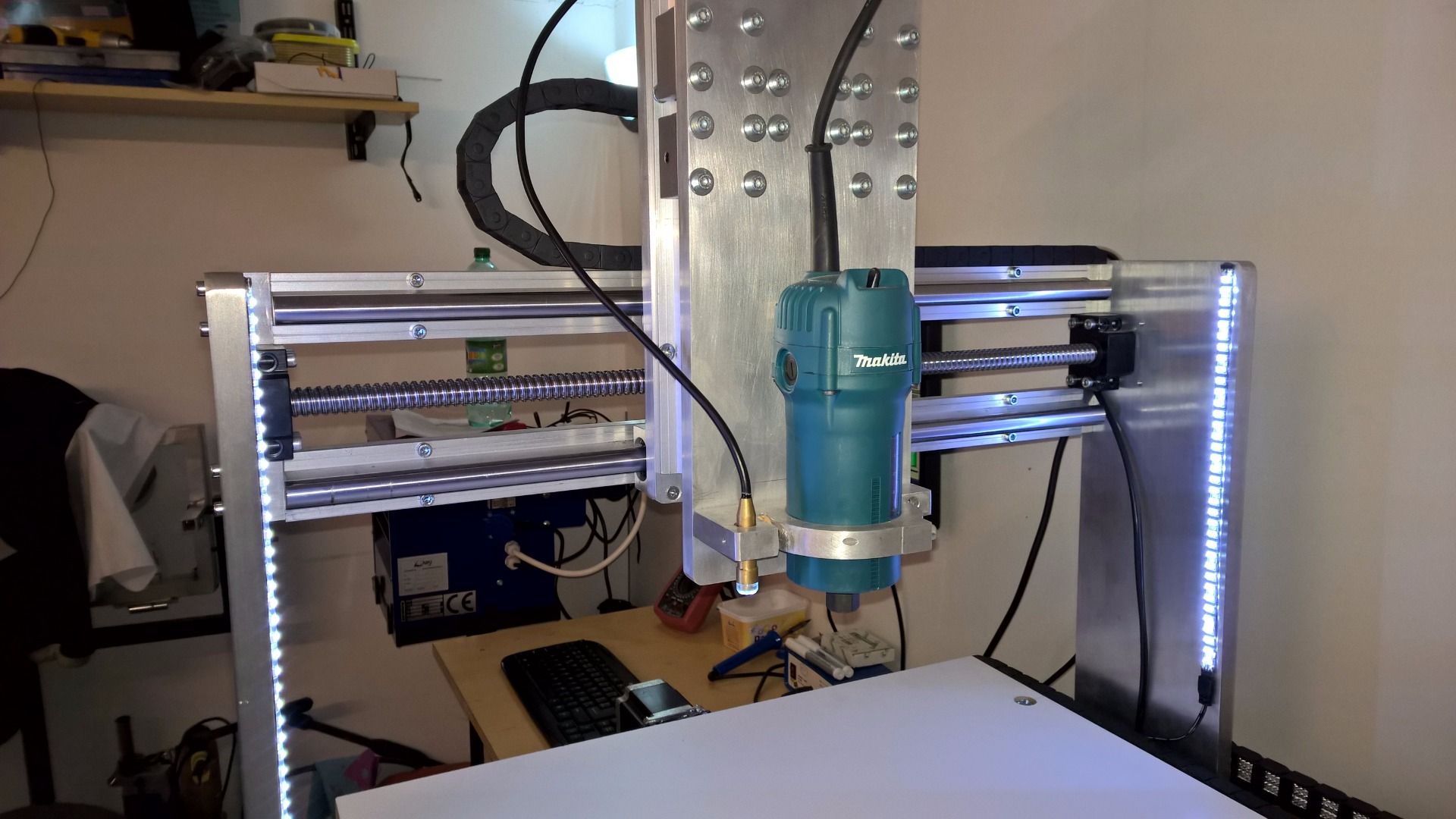 CNC Machine With Camera and LED Backlight : 4 Steps - Instructables