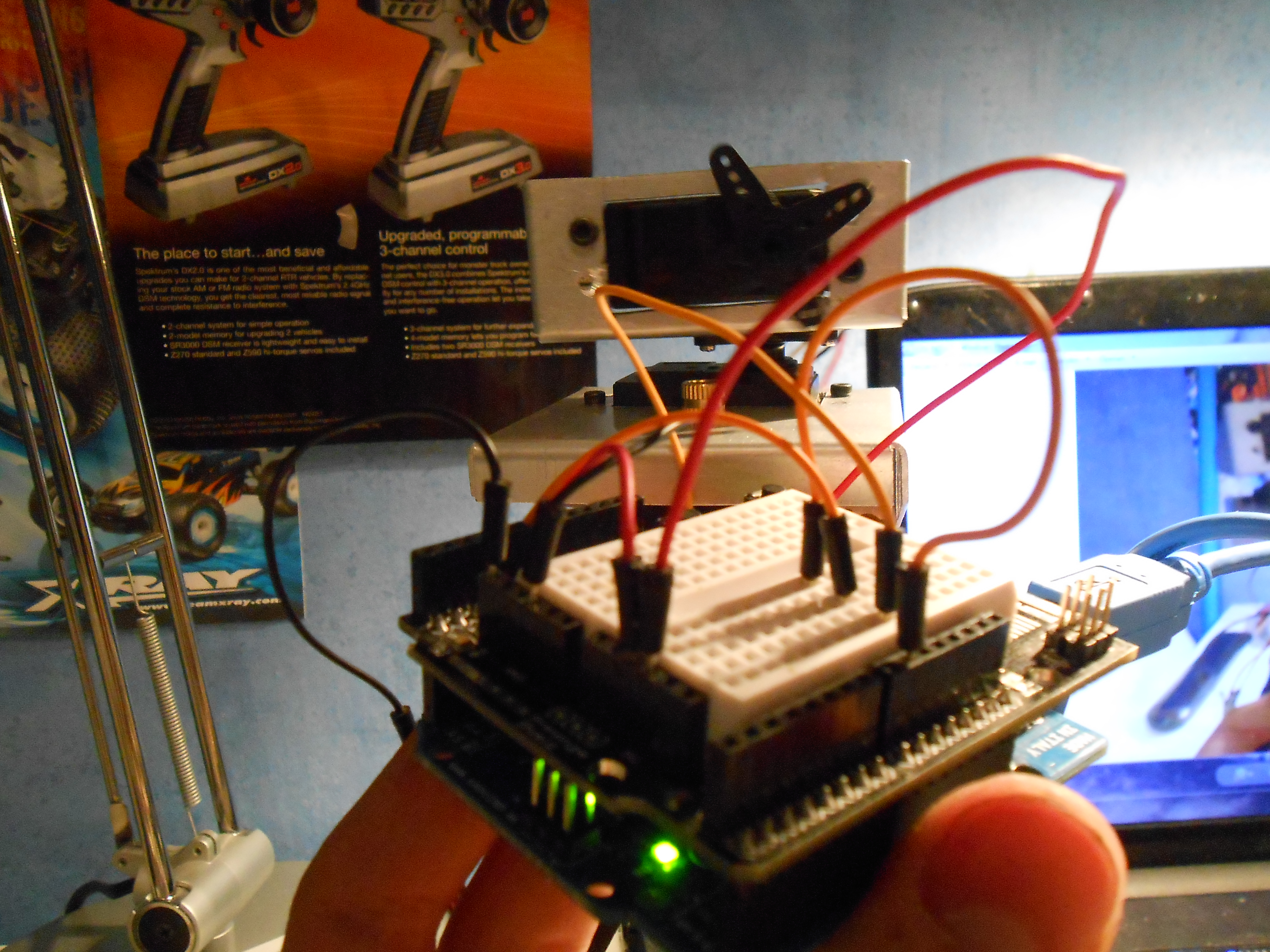 Pan & Tilt Servo Bracket Controlled by Arduino : 6 Steps (with Pictures ...