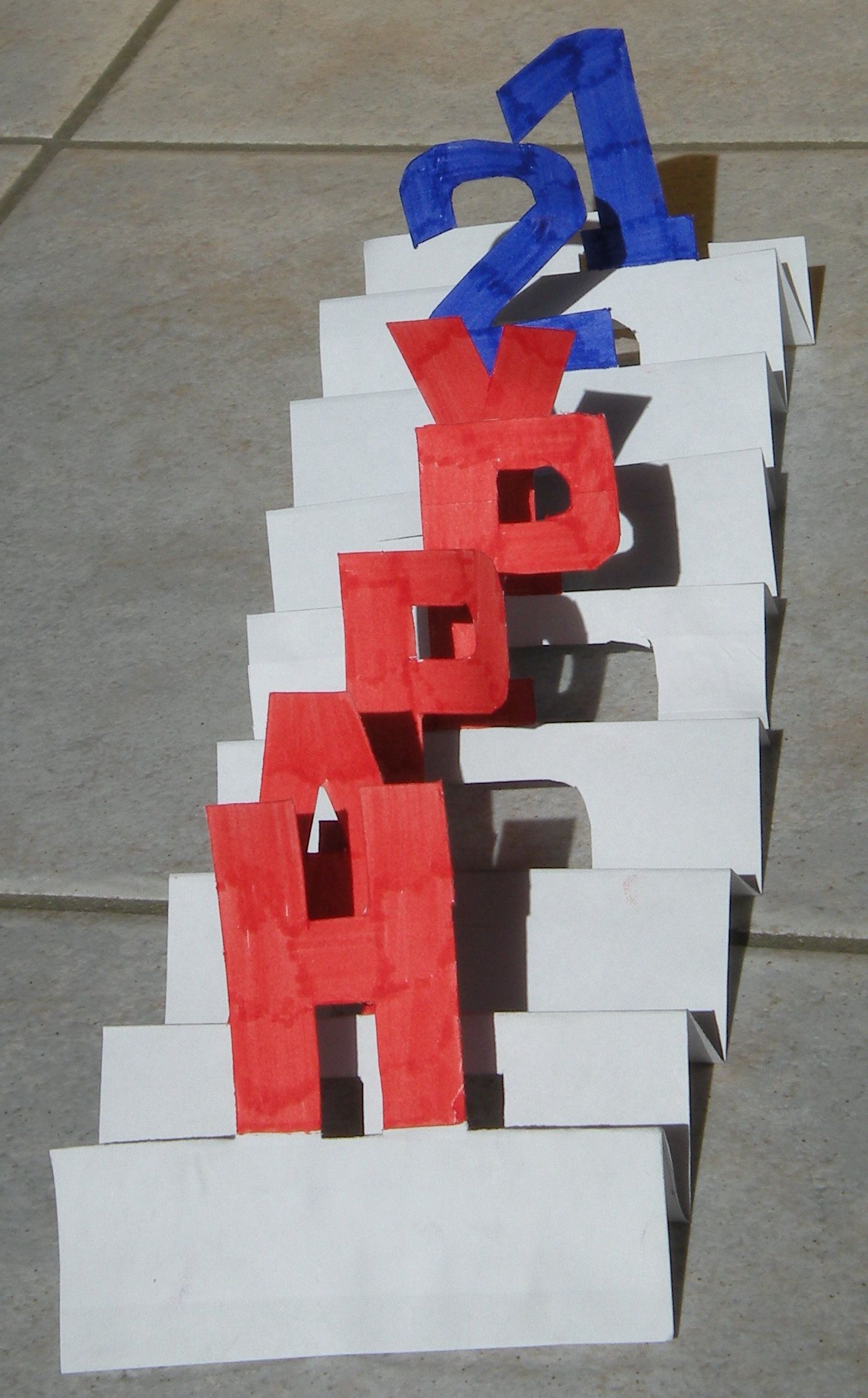 How to Make a Cool 3D Birthday Card : 6 Steps (with Pictures ...