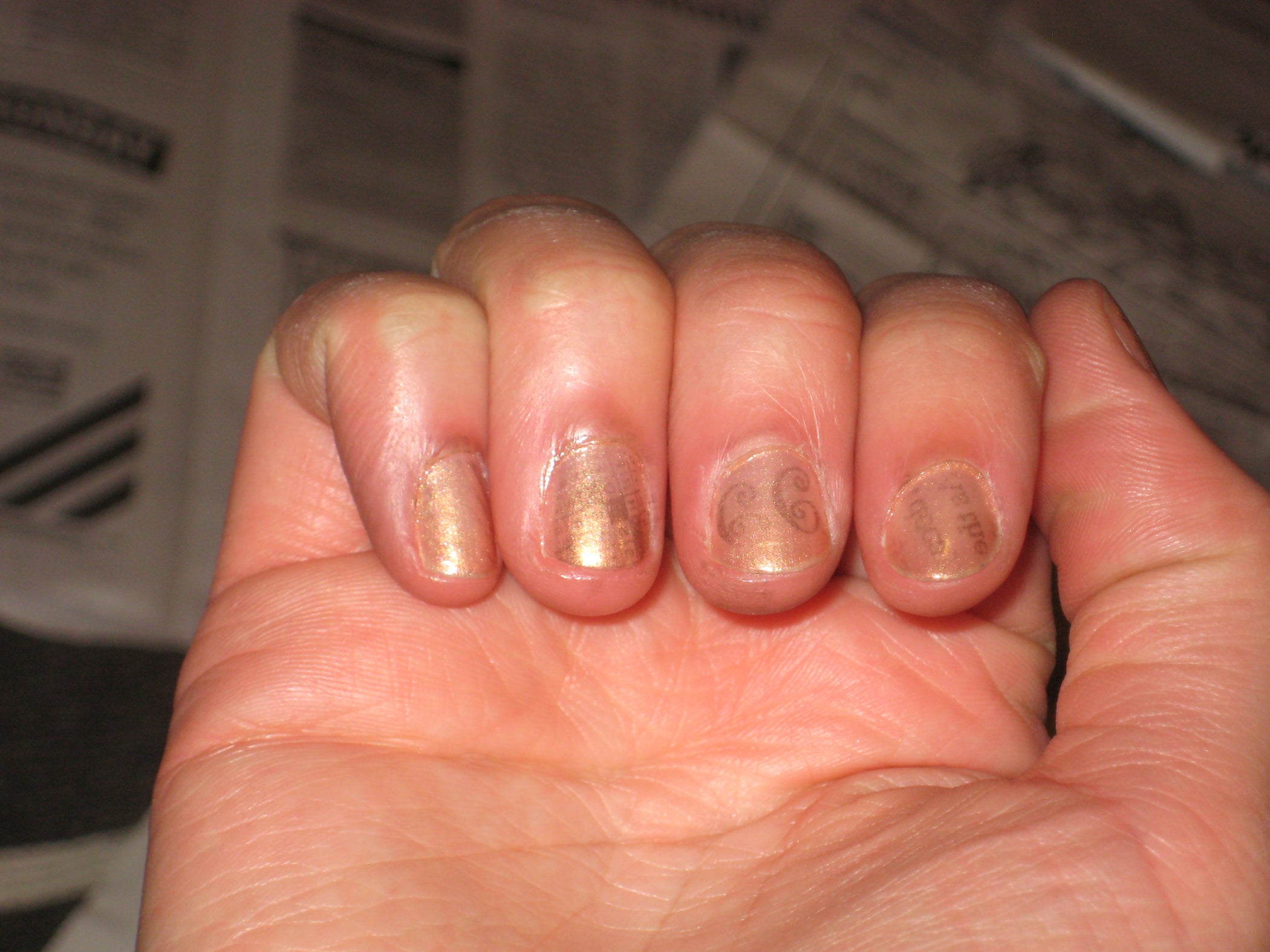 How To Put Newsprint On Nails 7 Steps with Pictures Instructables how-to-put-newsprint-on-nails-7-steps-with-pictures-instructables