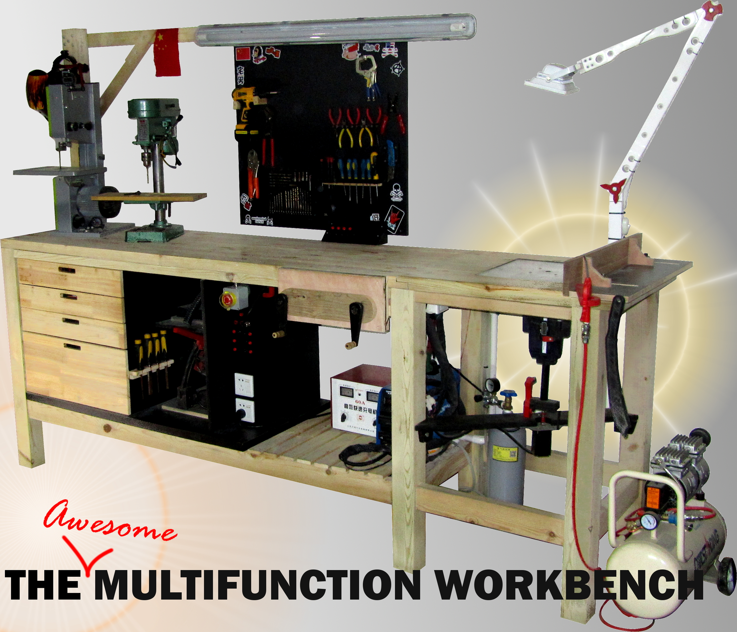 The Universal Multipurpose Workbench : 22 Steps (with Pictures ...