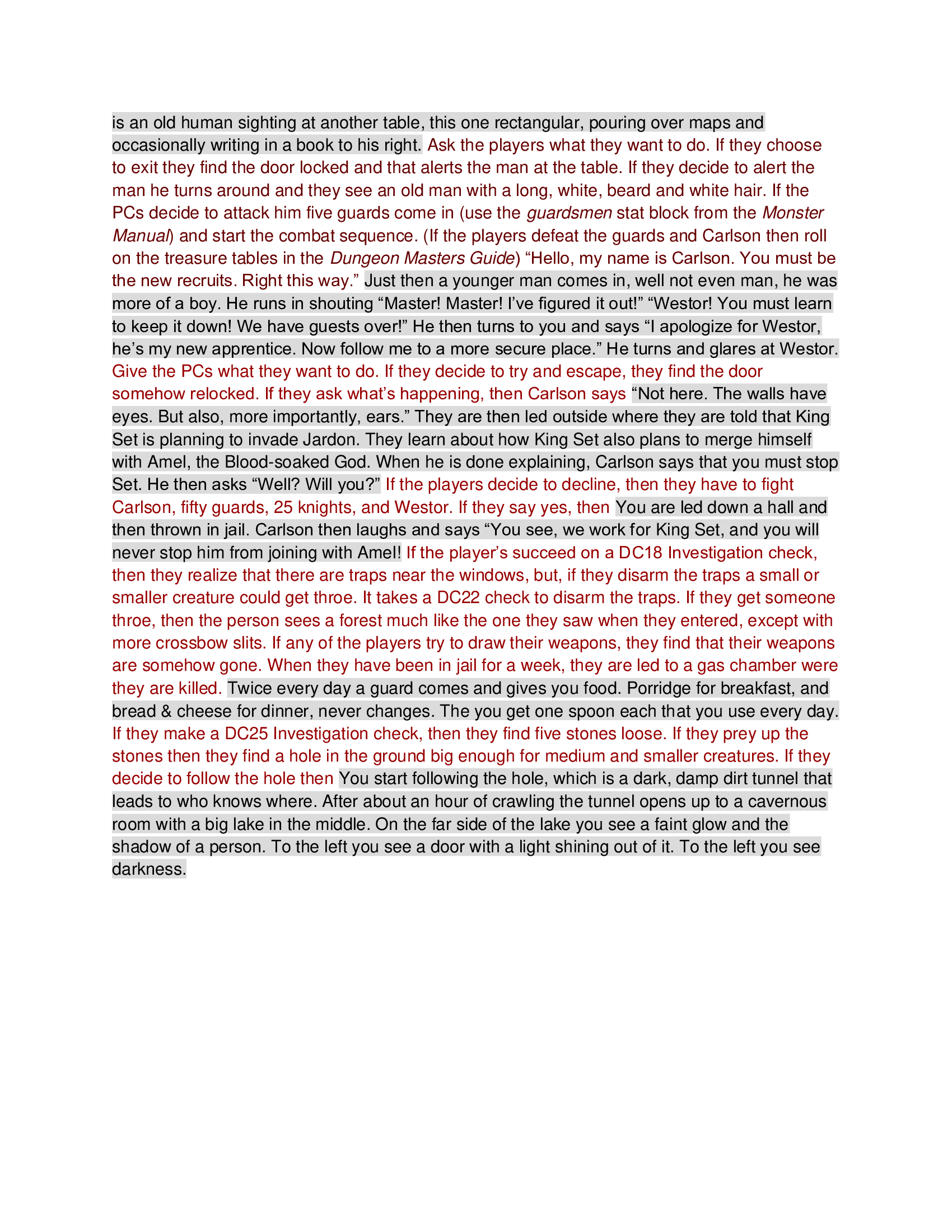 How to Write Your Own Dungeons & Dragons Adventure! : 5 Steps ...