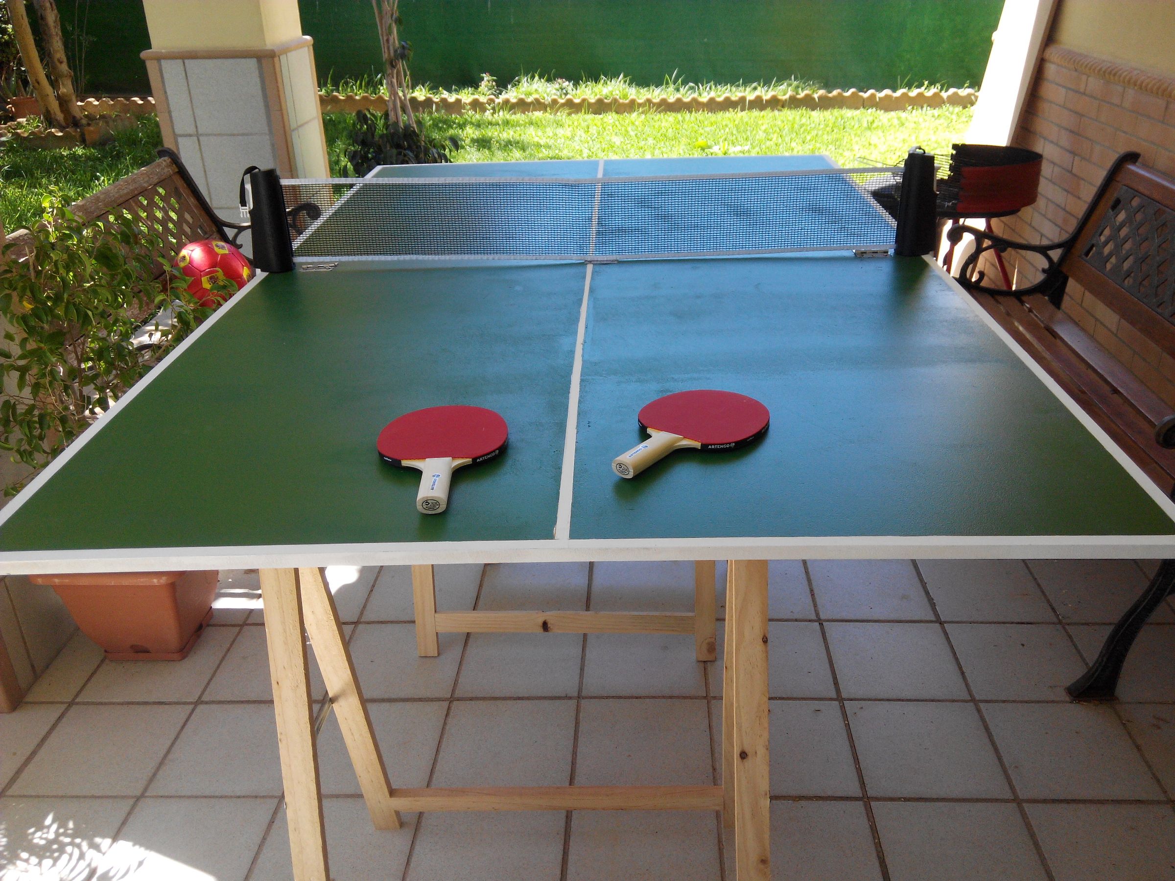 Easy Folding Ping-pong Table : 4 Steps (with Pictures) - Instructables