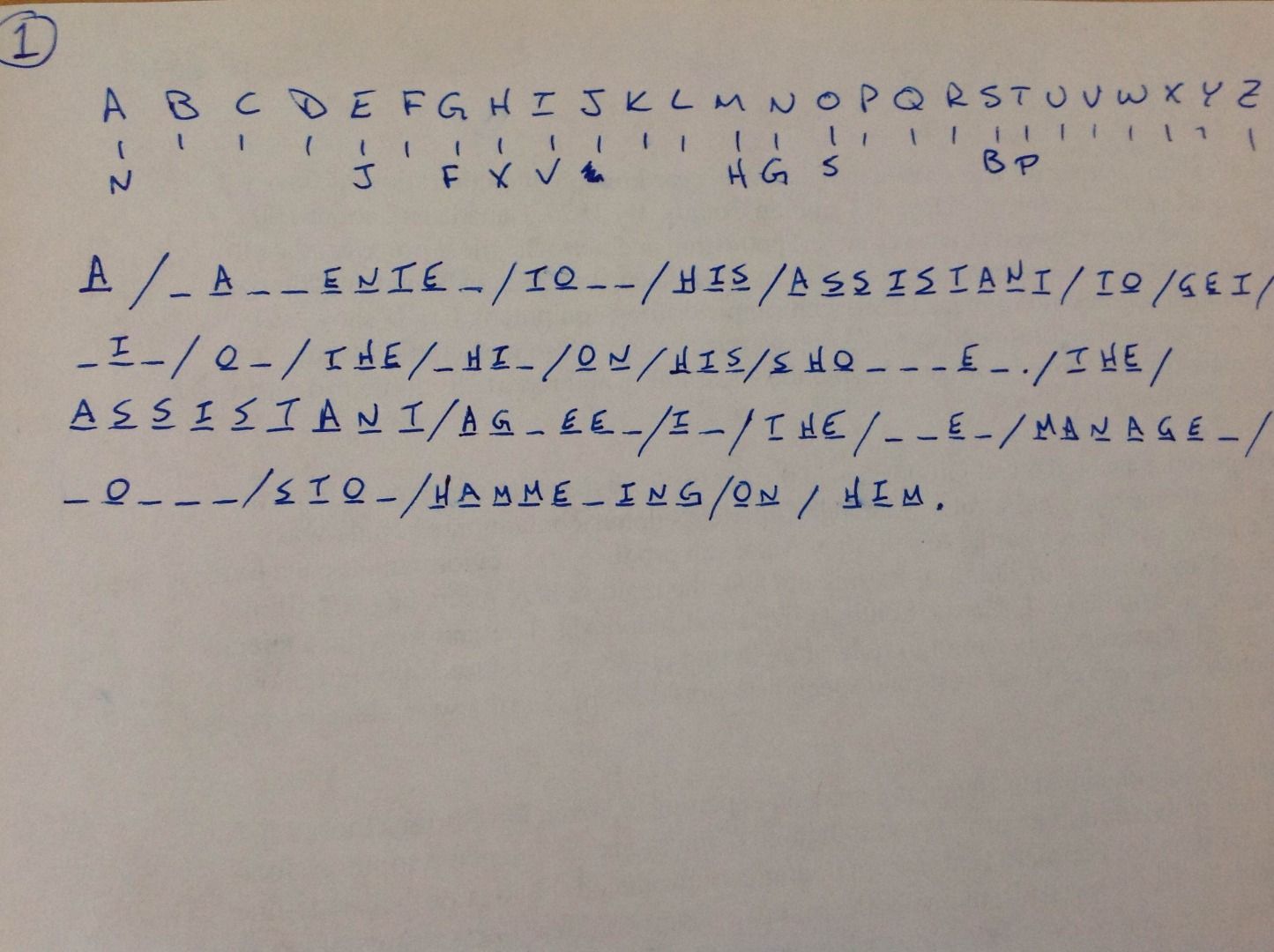 How to Solve Simple Substitution Ciphers : 5 Steps - Instructables