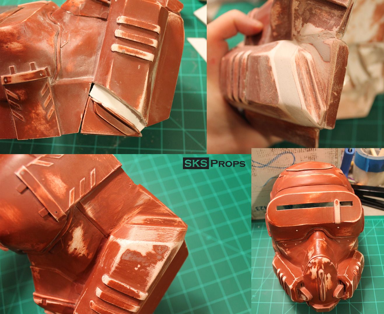Destiny Hunter Mask and Armor Cosplay Build - SKS Props : 14 Steps ...