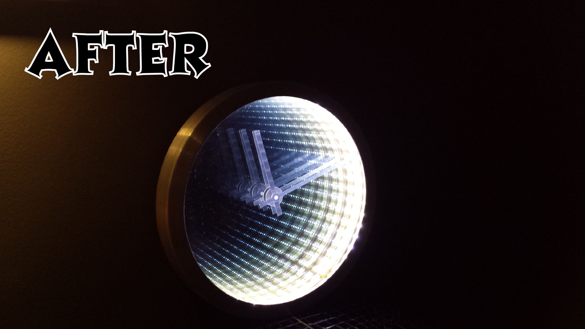 Infinity Mirror Clock Making : 5 Steps (with Pictures) - Instructables