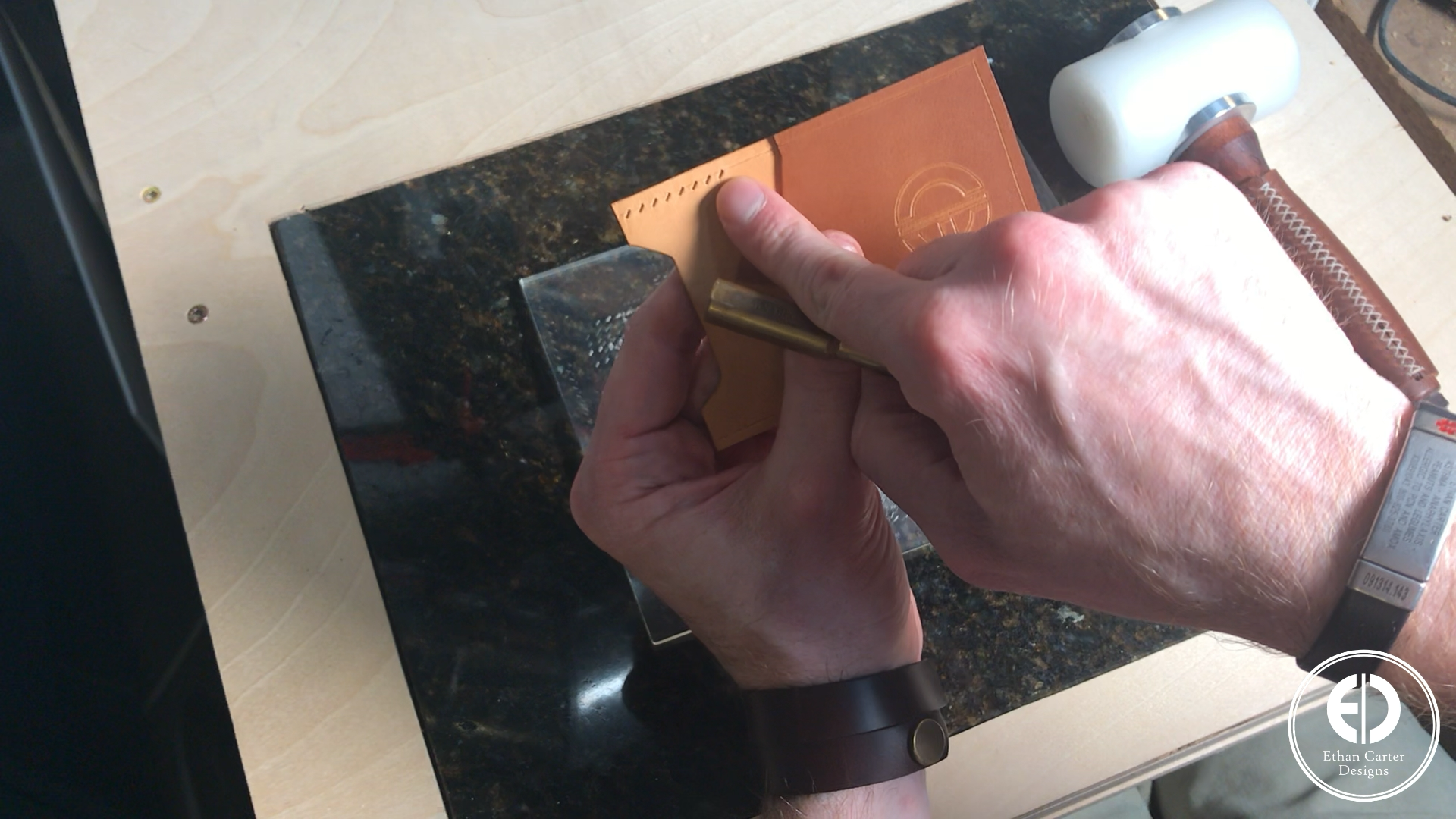 Leather Stitching: How-To Three Ways : 4 Steps (with Pictures ...