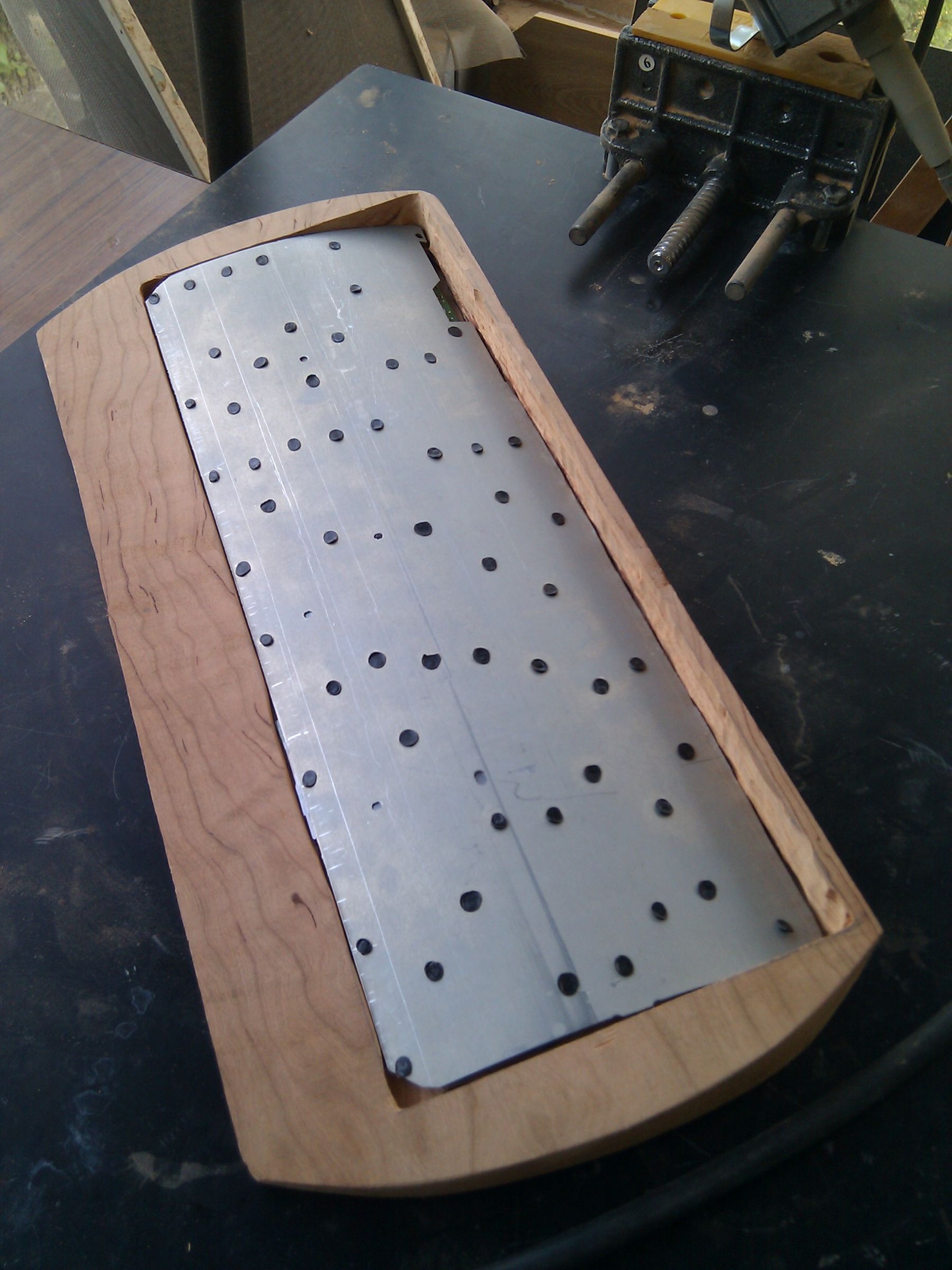 Wooden Computer Keyboard by Steve M. Potter : 24 Steps (with Pictures ...